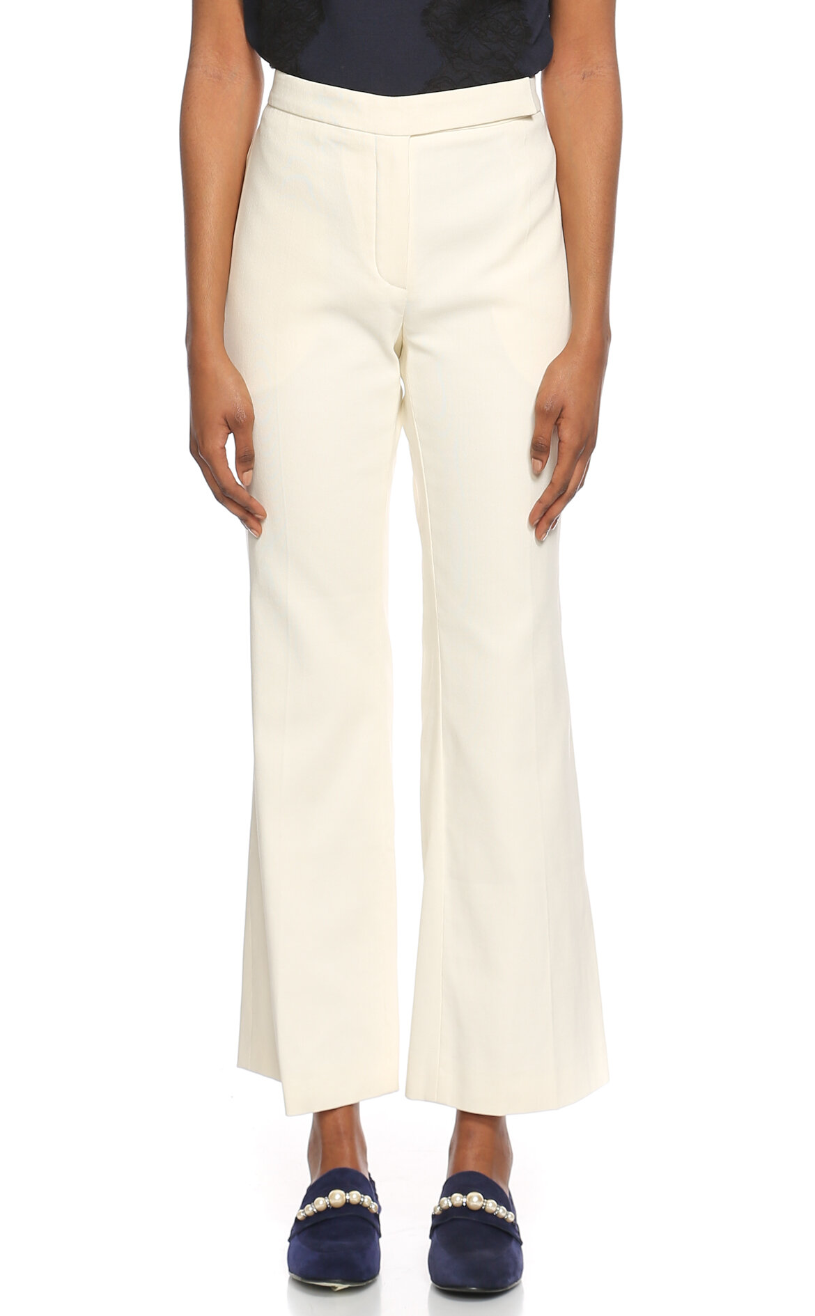 Lanvin-Lanvin Beyaz Pantolon