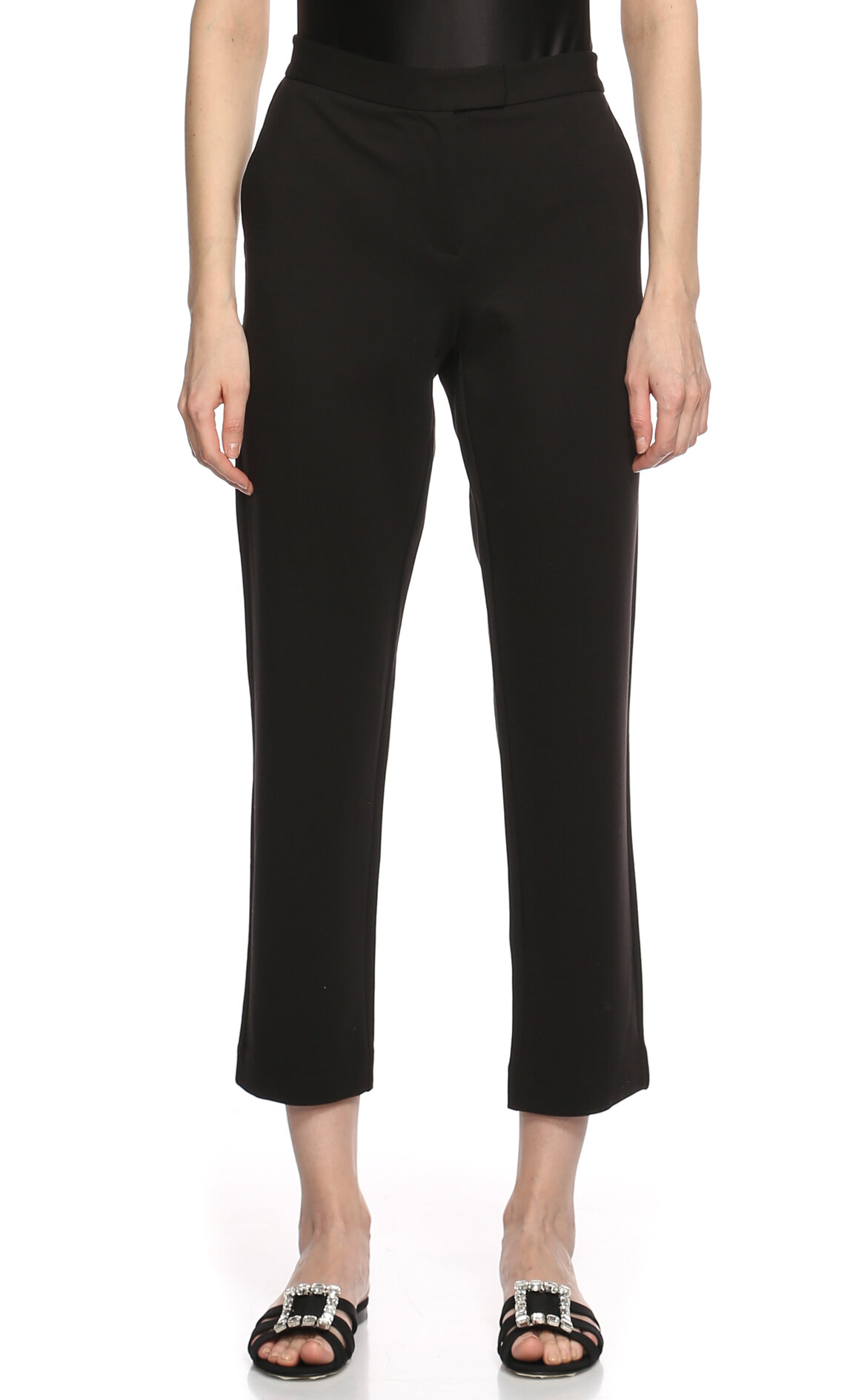 MICHAEL Michael Kors-MICHAEL Michael Kors Siyah Pantolon