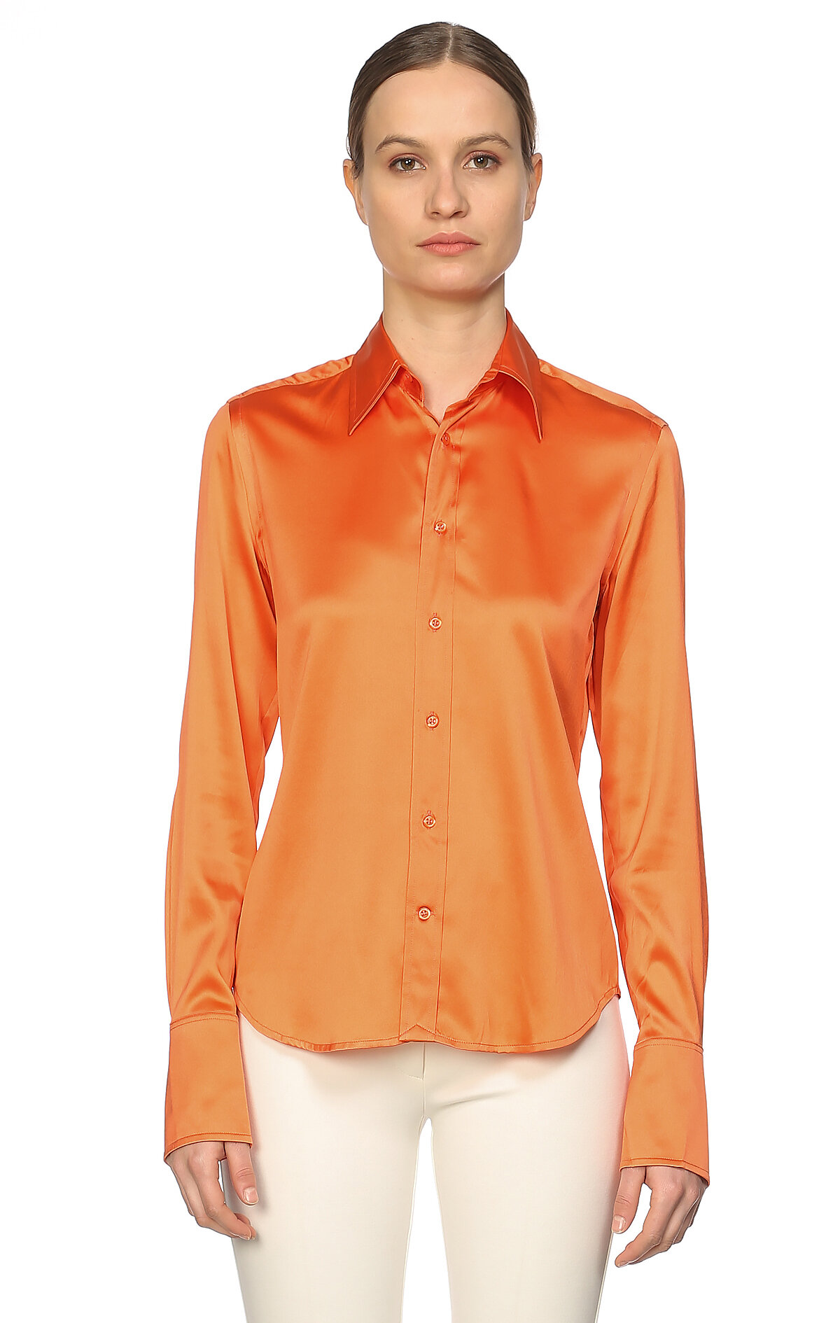 Ralph Lauren Black Label-Ralph Lauren Black Label Turuncu Gömlek