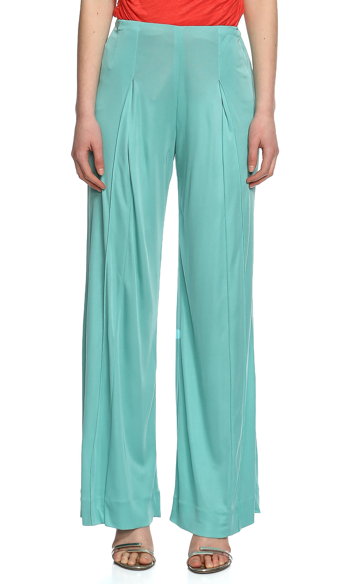 Ralph Lauren Black Label-Ralph Lauren Black Label Turkuaz Pantolon