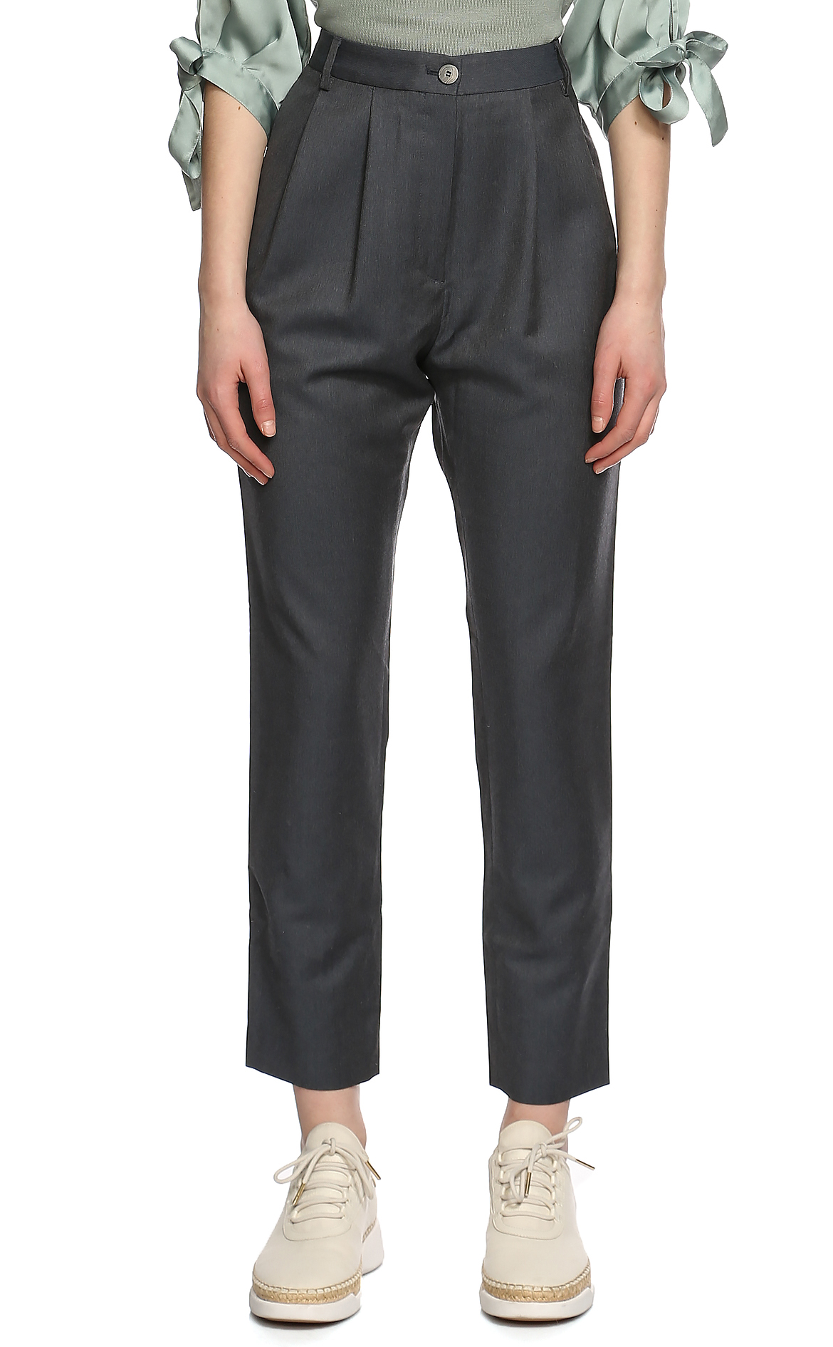 Mauro Grifoni-Mauro Grifoni Gri Pantolon