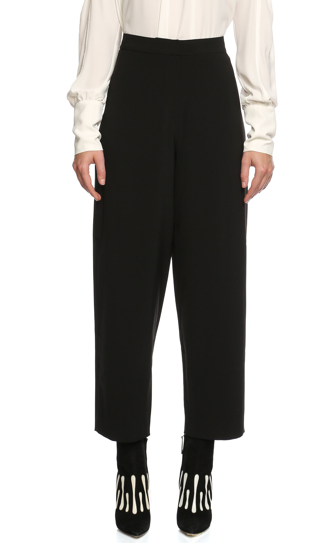 Elizabeth & James-Elizabeth & James Siyah Pantolon