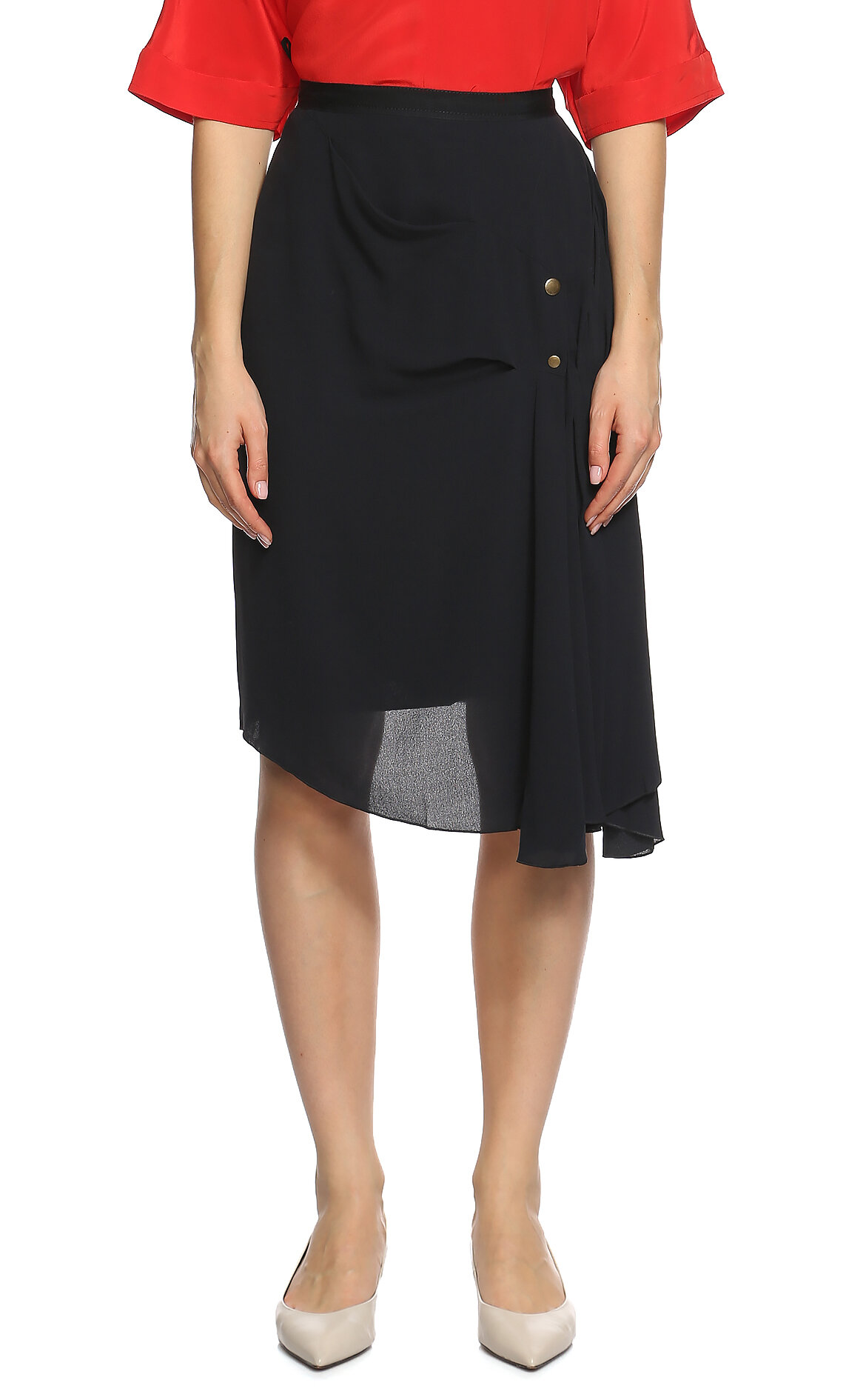 Nina Ricci-Nina Ricci Lacivert Etek