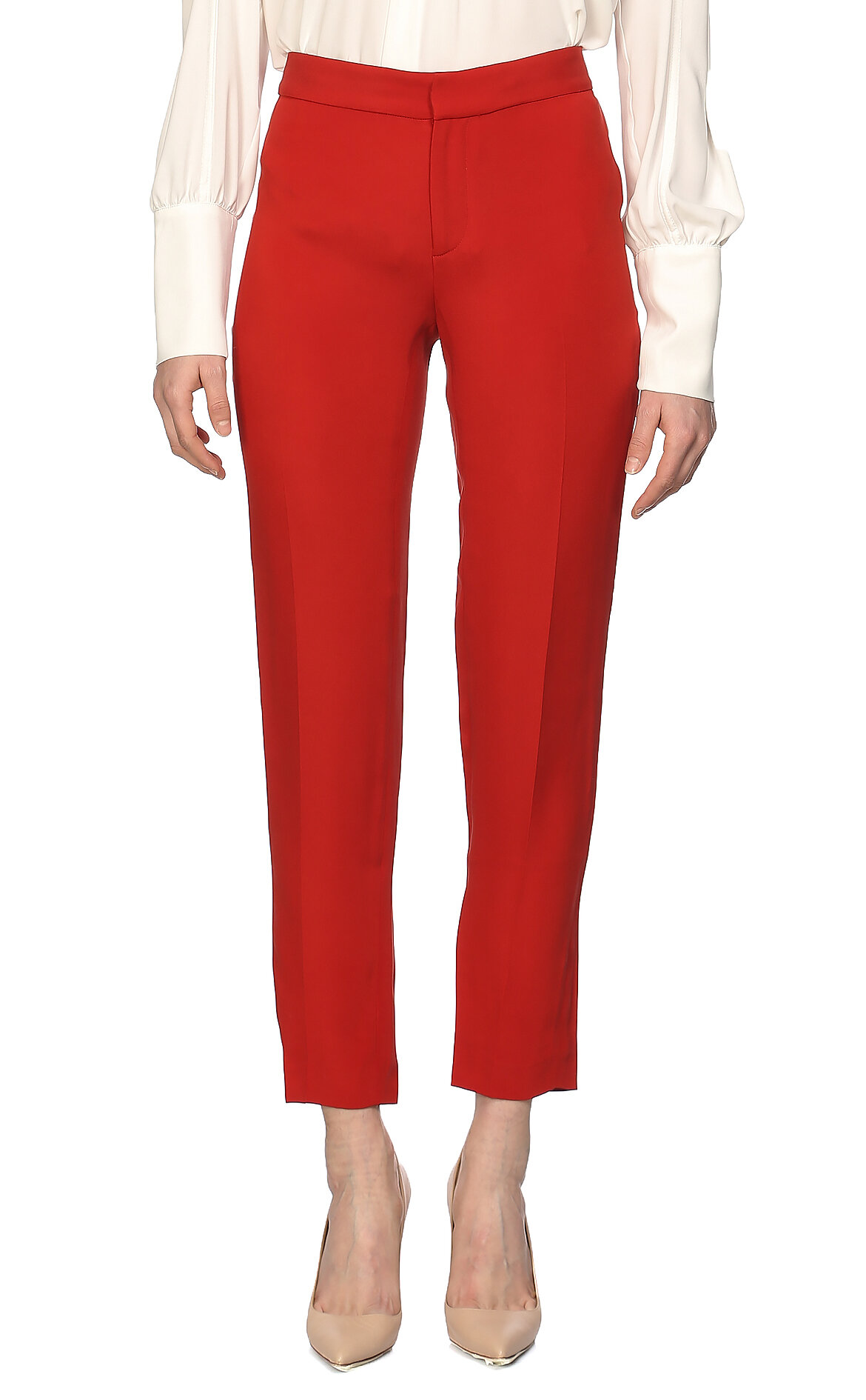 Ralph Lauren Black Label-Ralph Lauren Black Label Kırmızı Pantolon