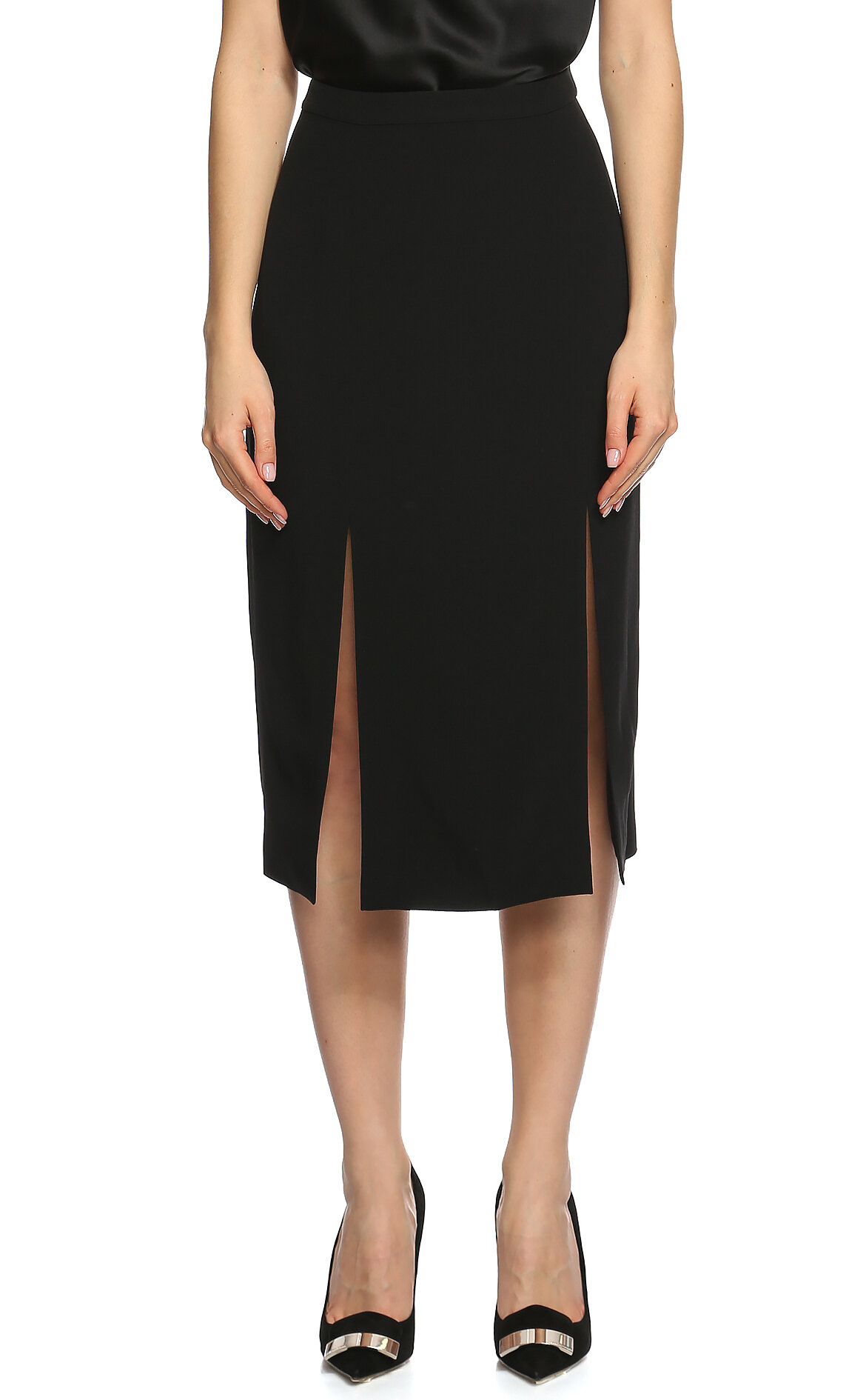 Tamara Mellon-Tamara Mellon Siyah Etek