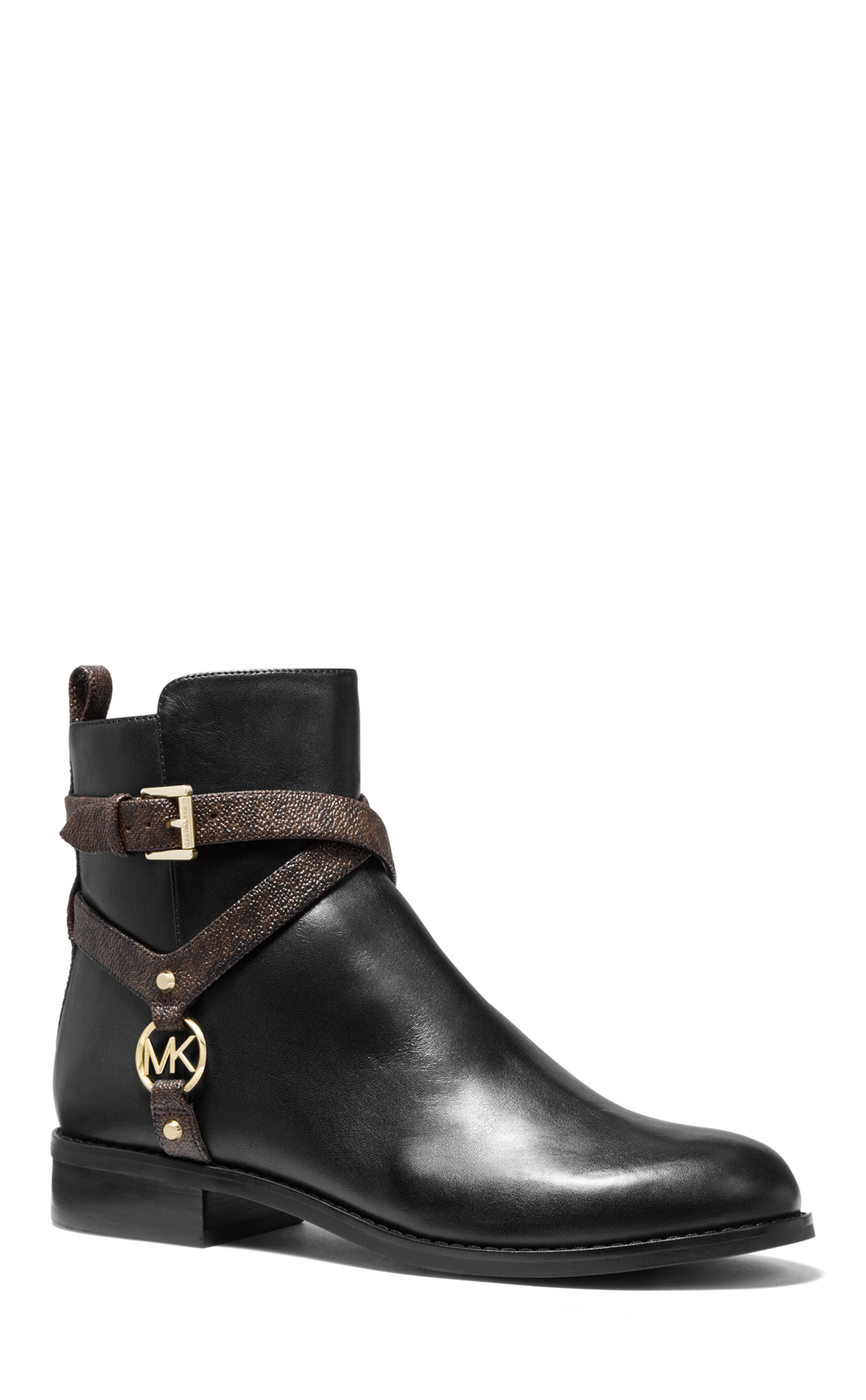 MICHAEL Michael Kors-MICHAEL Michael Kors Preston Siyah Bot