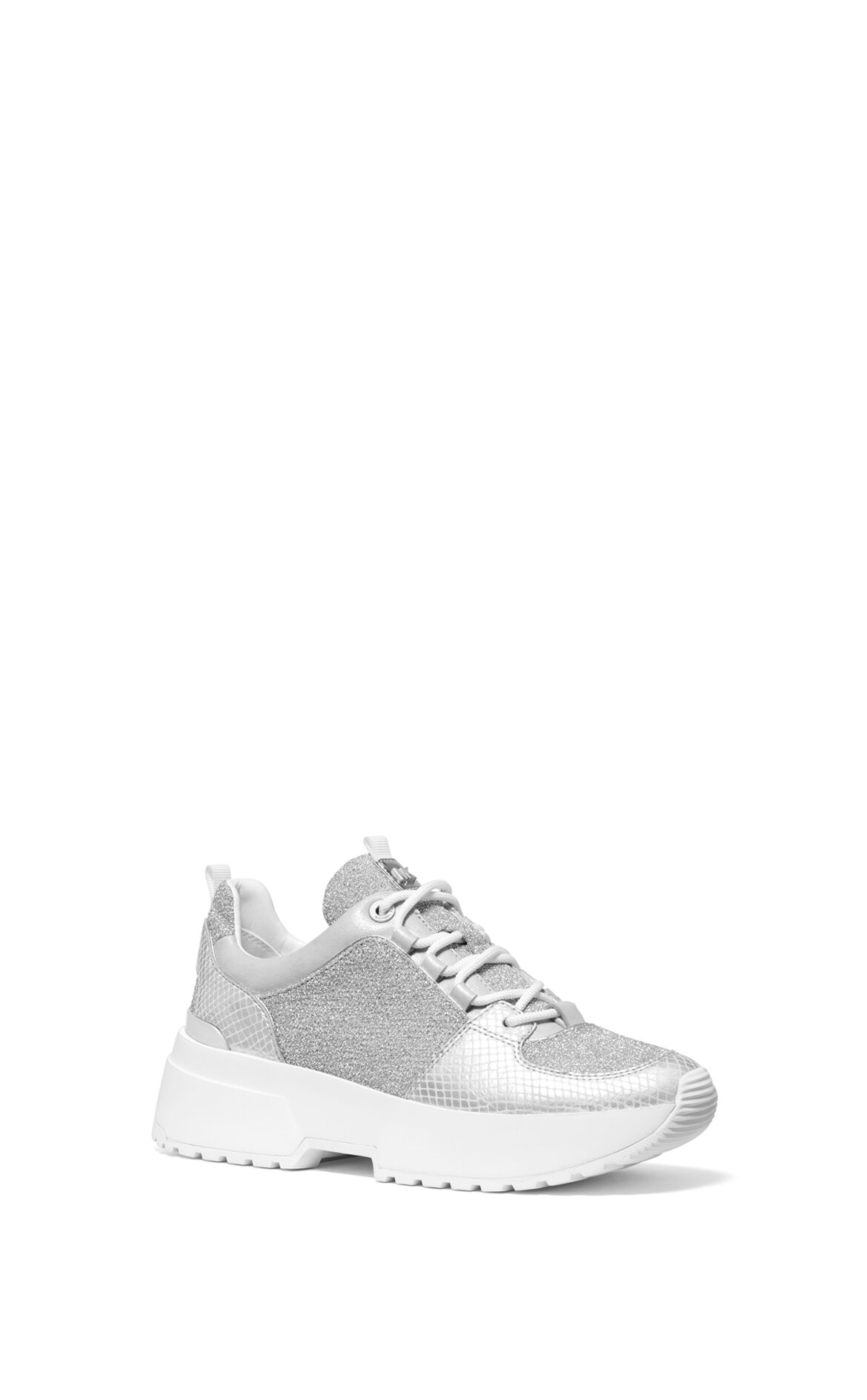 MICHAEL Michael Kors-MICHAEL Michael Kors Gümüş Rengi Spor Ayakkabı