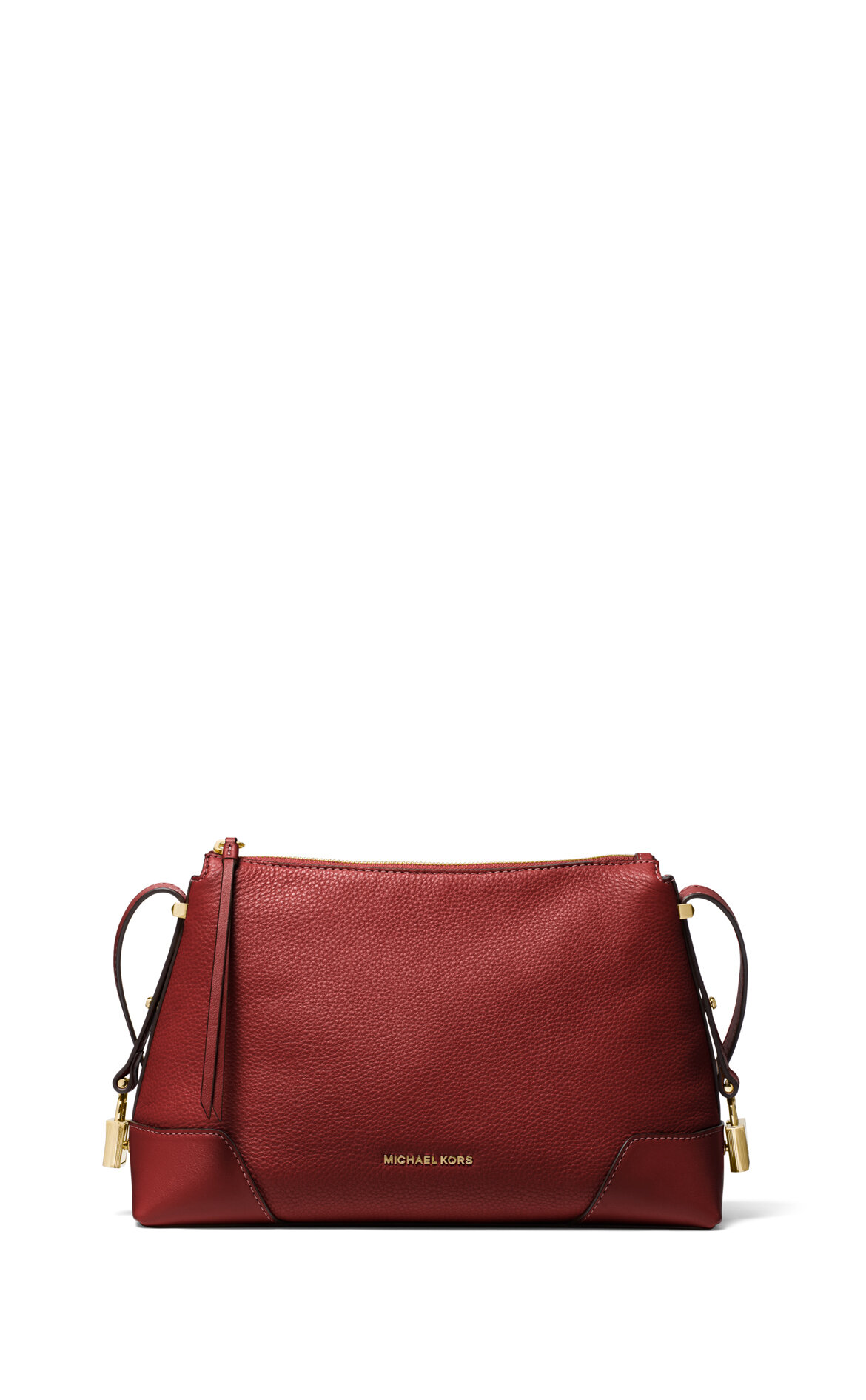 MICHAEL Michael Kors-MICHAEL Michael Kors Bordo Messenger Bag