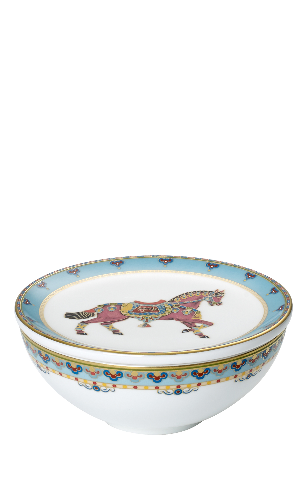 Villeroy & Boch-Villeroy & Boch Samarkand Aqua Kapaklı Kutu Villeroy & Boch-Villeroy & Boch Samarkand Aqua Kapaklı Kutu