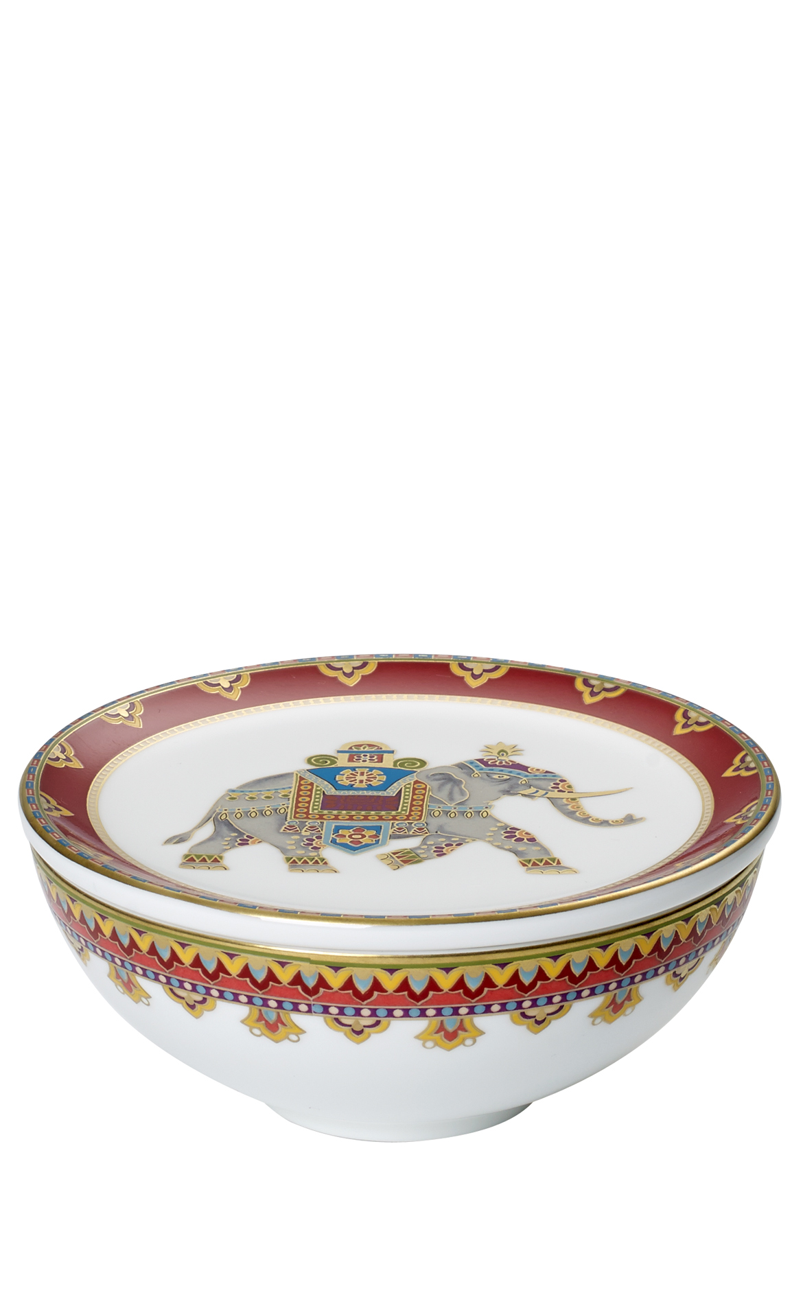 Villeroy & Boch-Villeroy & Boch Samarkand Ruby Kapaklı Kutu Villeroy & Boch-Villeroy & Boch Samarkand Ruby Kapaklı Kutu