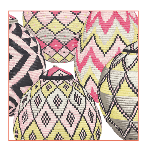 Longchamp-Longchamp Turuncu Eşarp