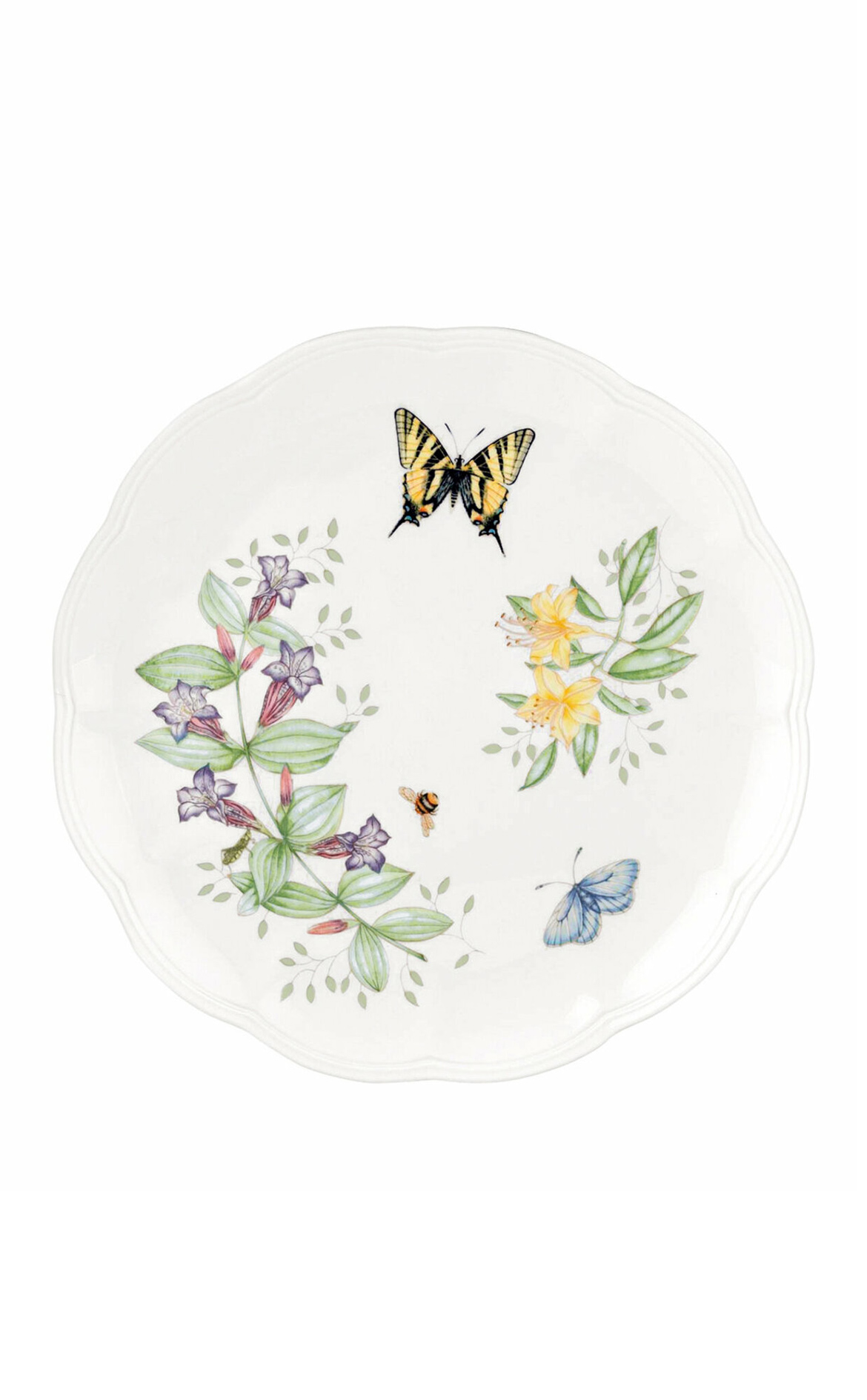 Lenox-Lenox Butterfly Düz Tabak Tiger Swallow 27 cm Lenox-Lenox Butterfly Düz Tabak Tiger Swallow 27 cm