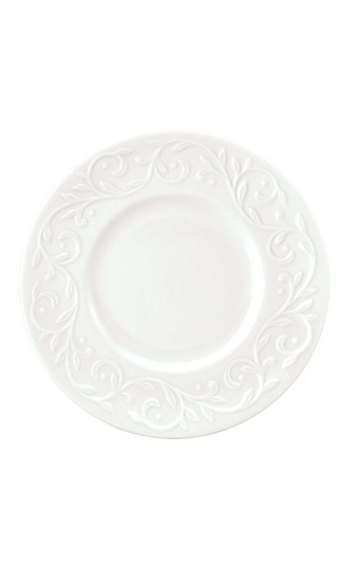 Lenox-Lenox Opal Innocence Carved Düz Tabak, 18 cm Lenox-Lenox Opal Innocence Carved Düz Tabak, 18 cm