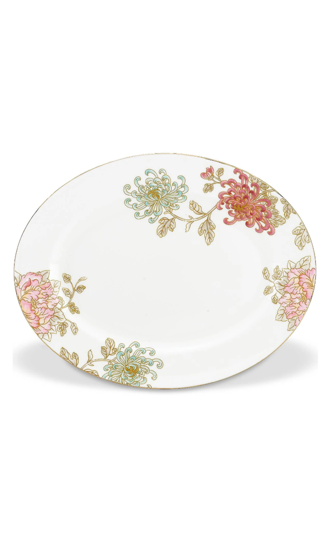 Lenox-Lenox Marchesa Painted Camelia Oval Servis