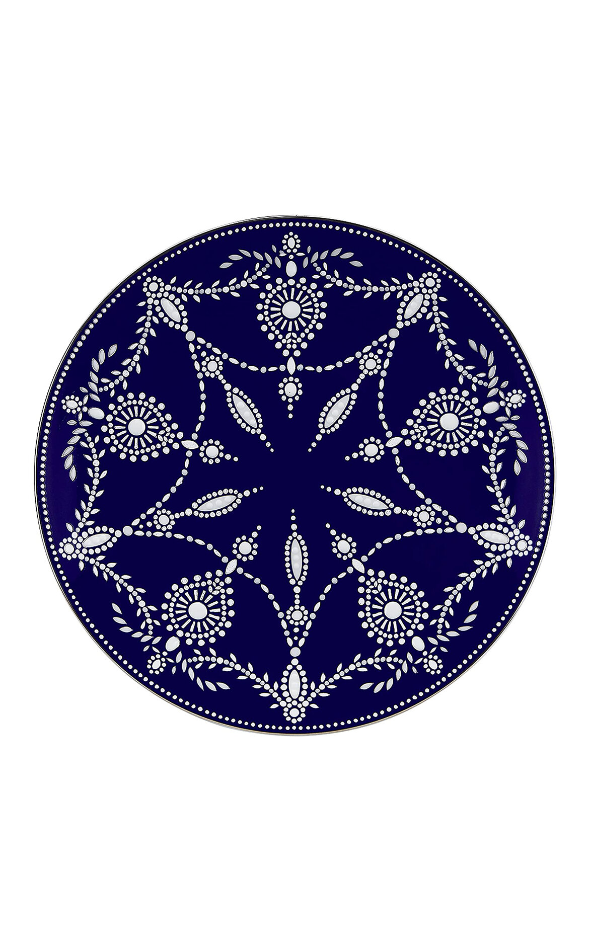 Lenox-Lenox Marchesa Empire Pearl İndigo Düz Tabak 23 cm