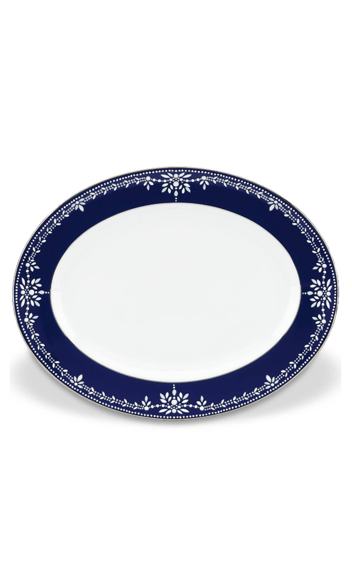 Lenox-Lenox Marchesa Empire Pearl İndigo Oval Servis Lenox-Lenox Marchesa Empire Pearl İndigo Oval Servis