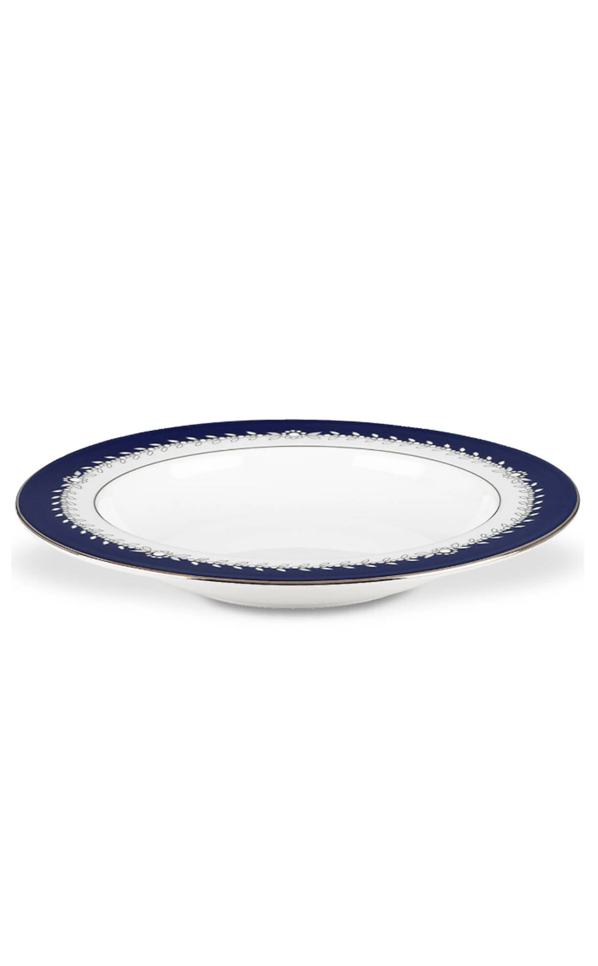 Lenox-Lenox Marchesa Empire Pearl İndigo Çukur Tabak 23 cm