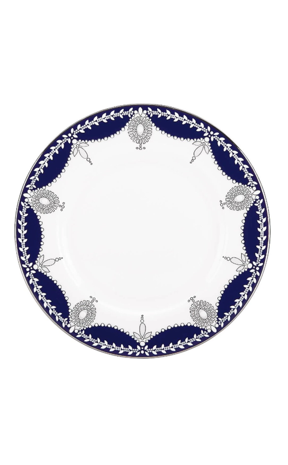 Lenox-Lenox Marchesa Empire Pearl İndigo Düz Tabak 20 cm
