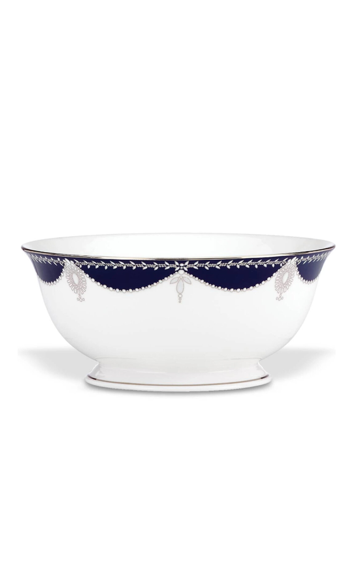Lenox-Lenox Marchesa Empire Pearl İndigo Servis Kasesi