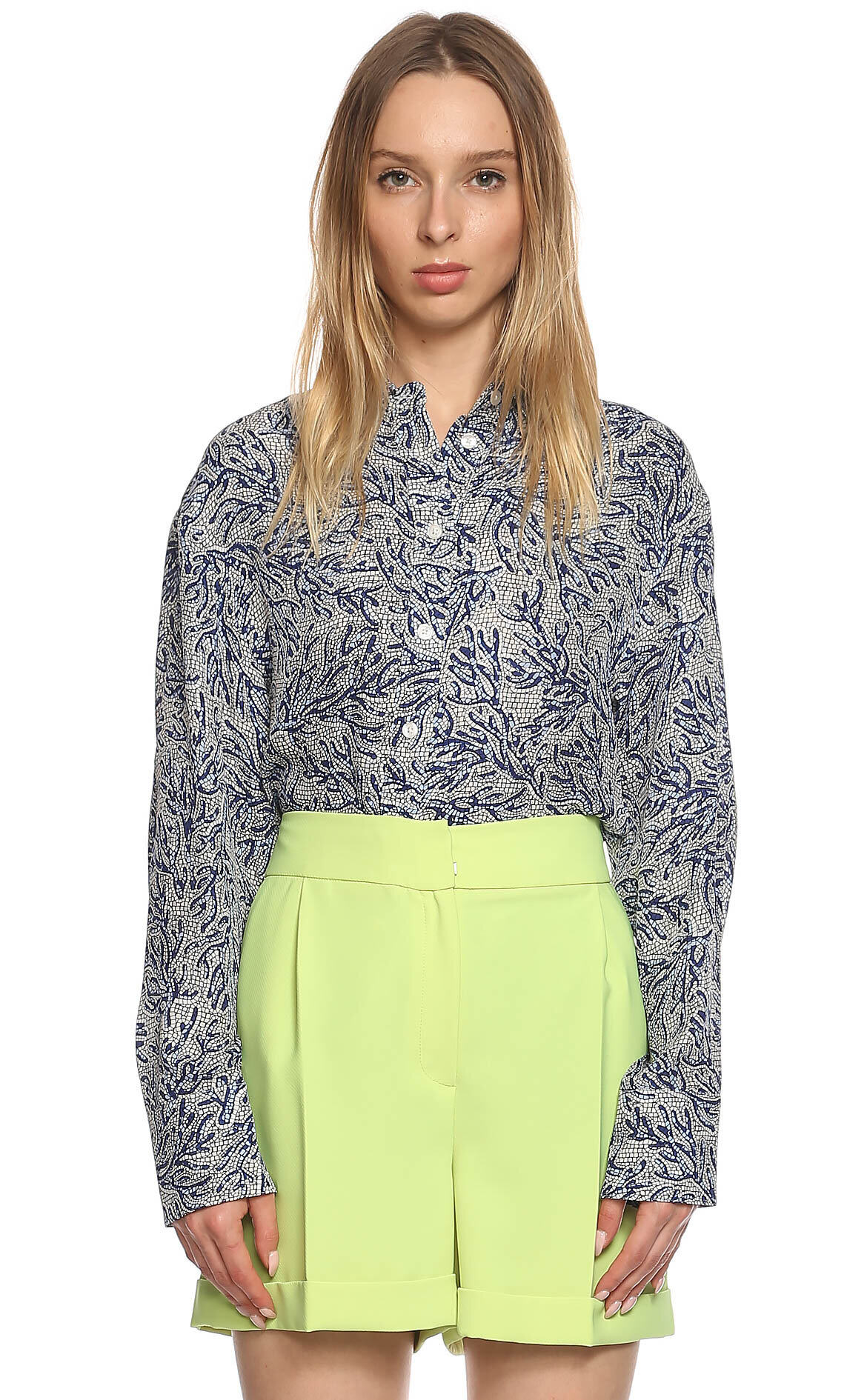 MICHAEL Michael Kors-MICHAEL Michael Kors Saks Mavisi Gömlek