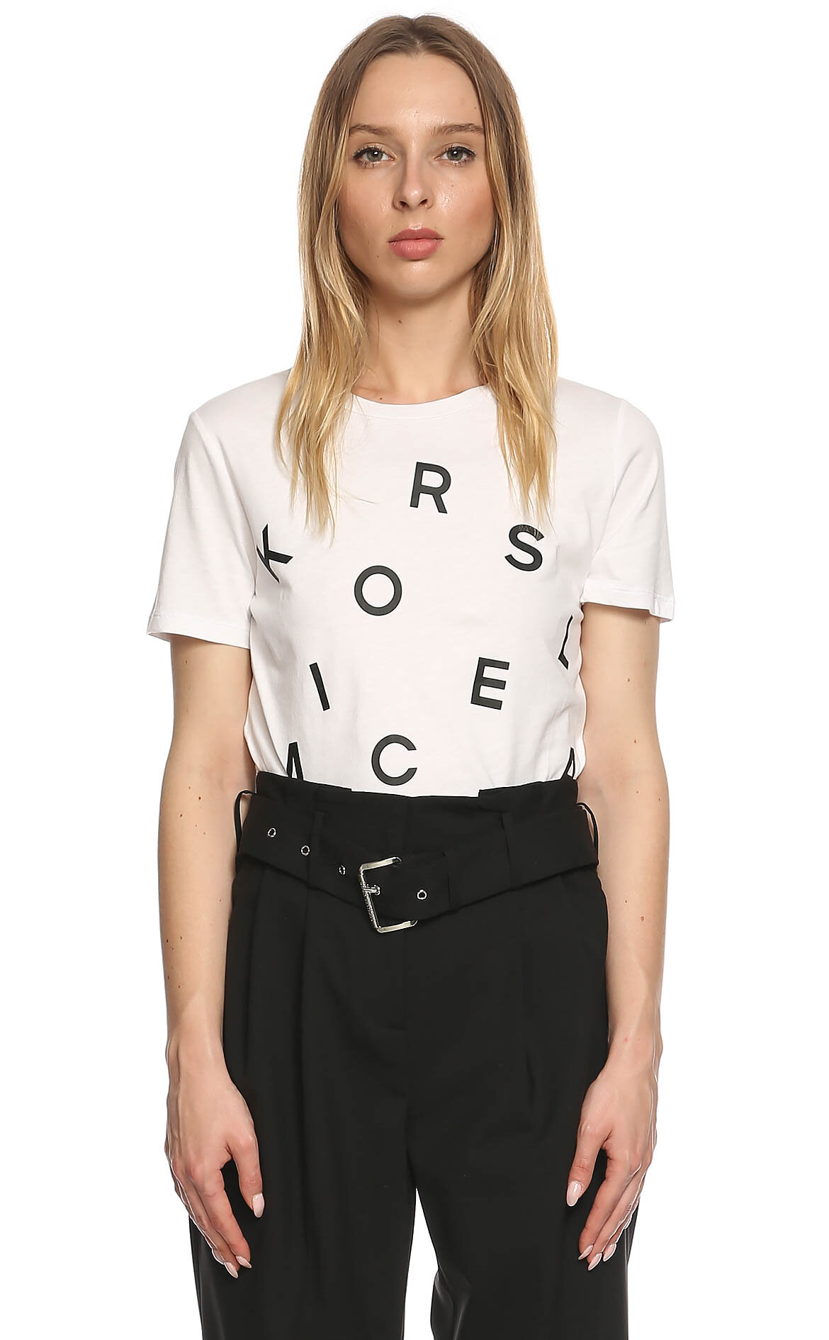 MICHAEL Michael Kors-MICHAEL Michael Kors Beyaz T-Shirt