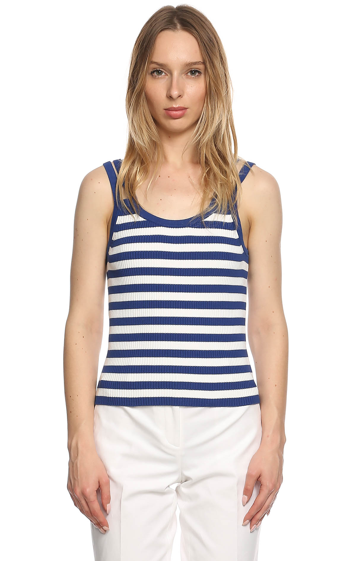 MICHAEL Michael Kors-MICHAEL Michael Kors Saks Mavisi Bluz