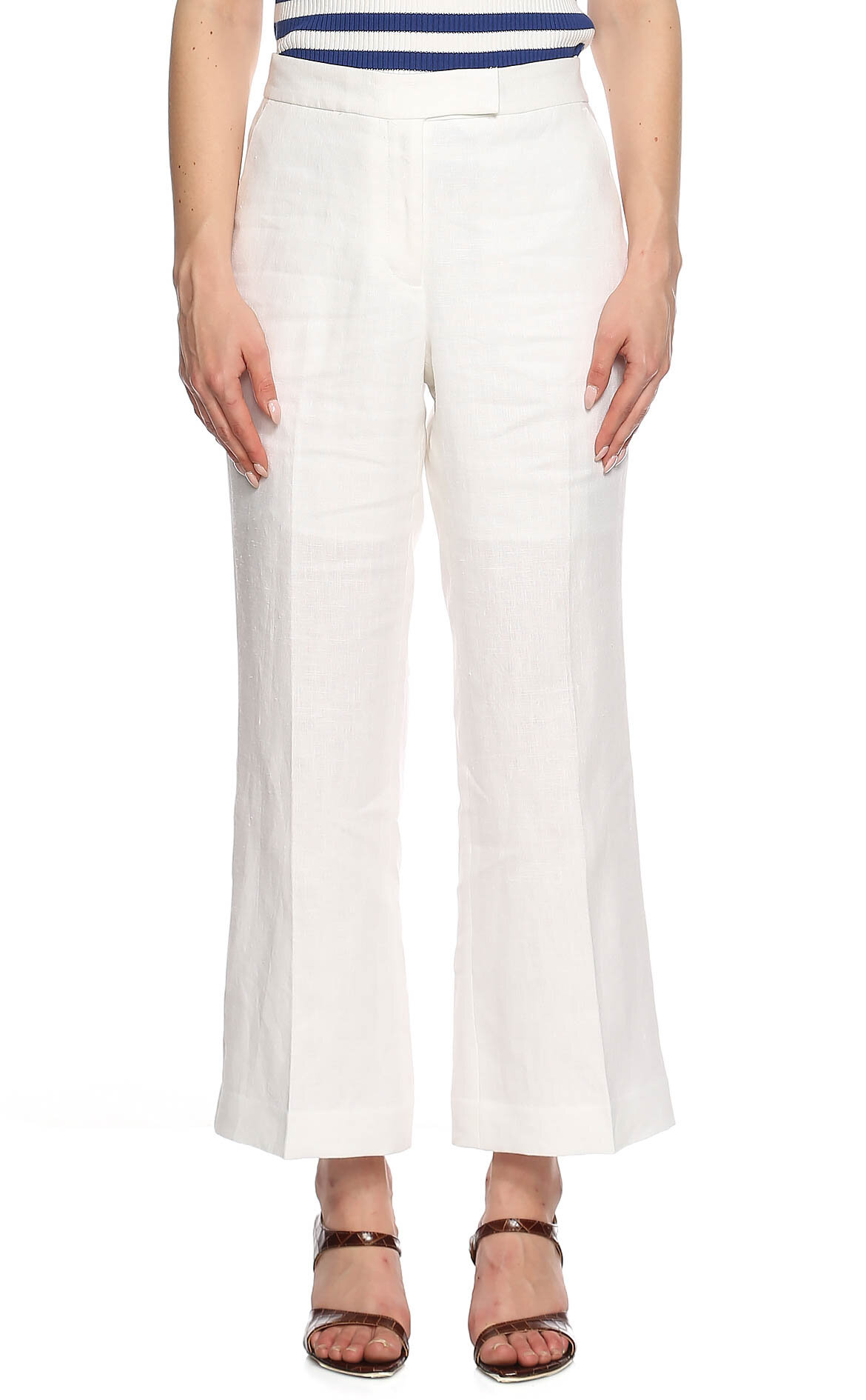 MICHAEL Michael Kors-MICHAEL Michael Kors Beyaz Pantolon