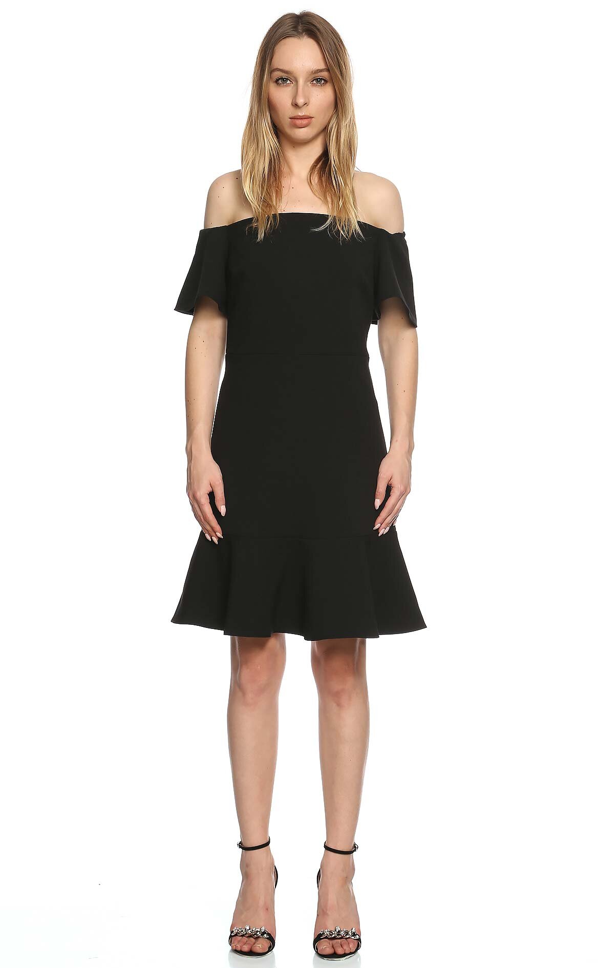 MICHAEL Michael Kors-MICHAEL Michael Kors Siyah Elbise