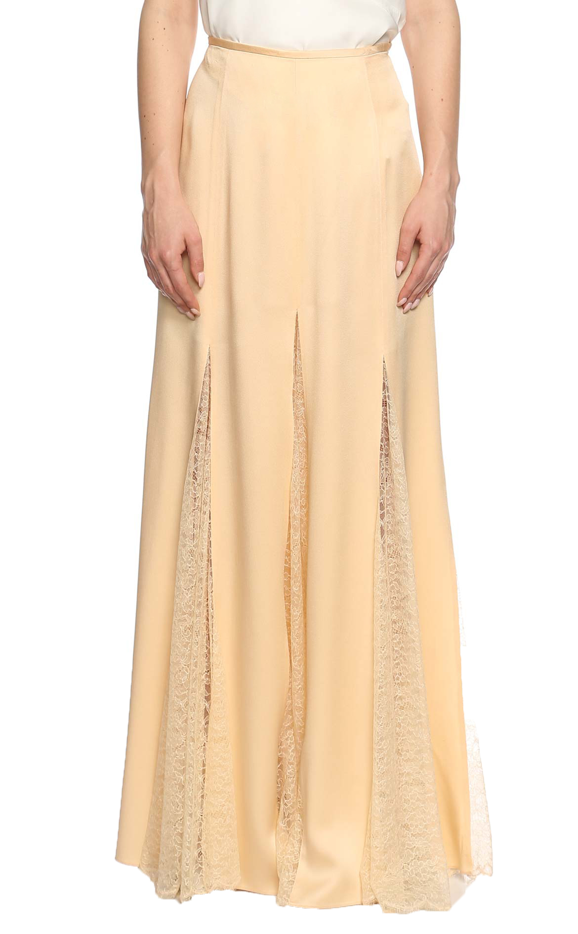 Michael Kors Collection-Michael Kors Collection Krem Rengi Etek