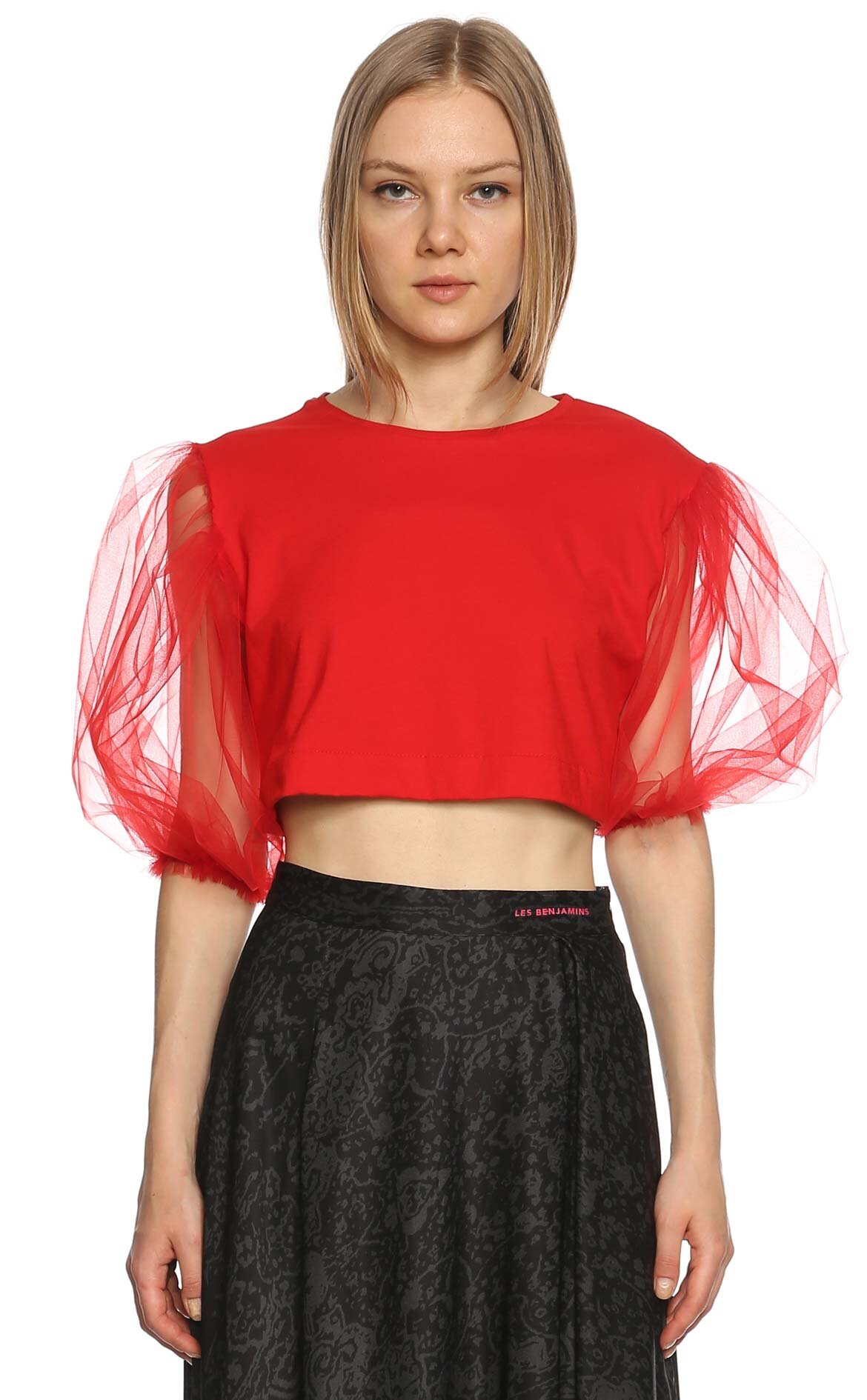 Happy Roseberry-Happy Roseberry Kırmızı Bluz