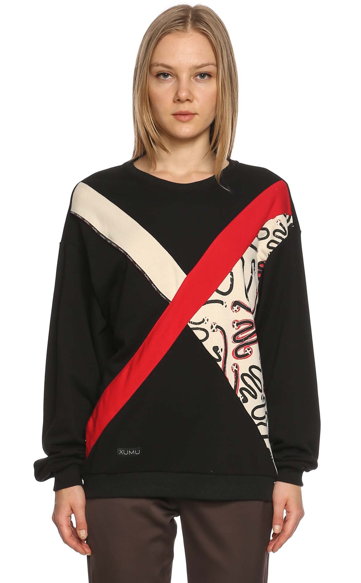 Xumu-Xumu Siyah Sweatshirt