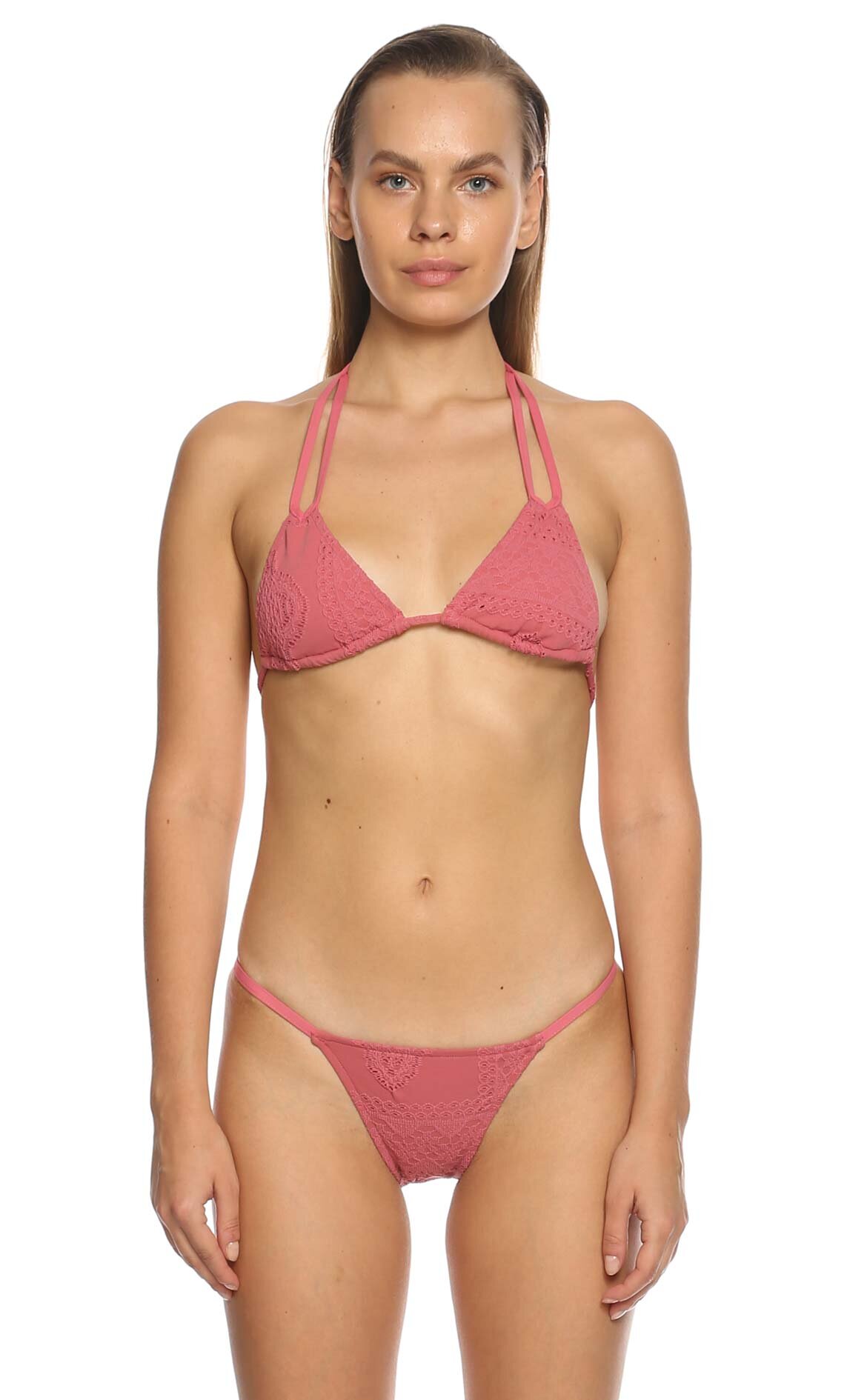 Seafolly-Seafolly Kırmızı Bikini Üstü