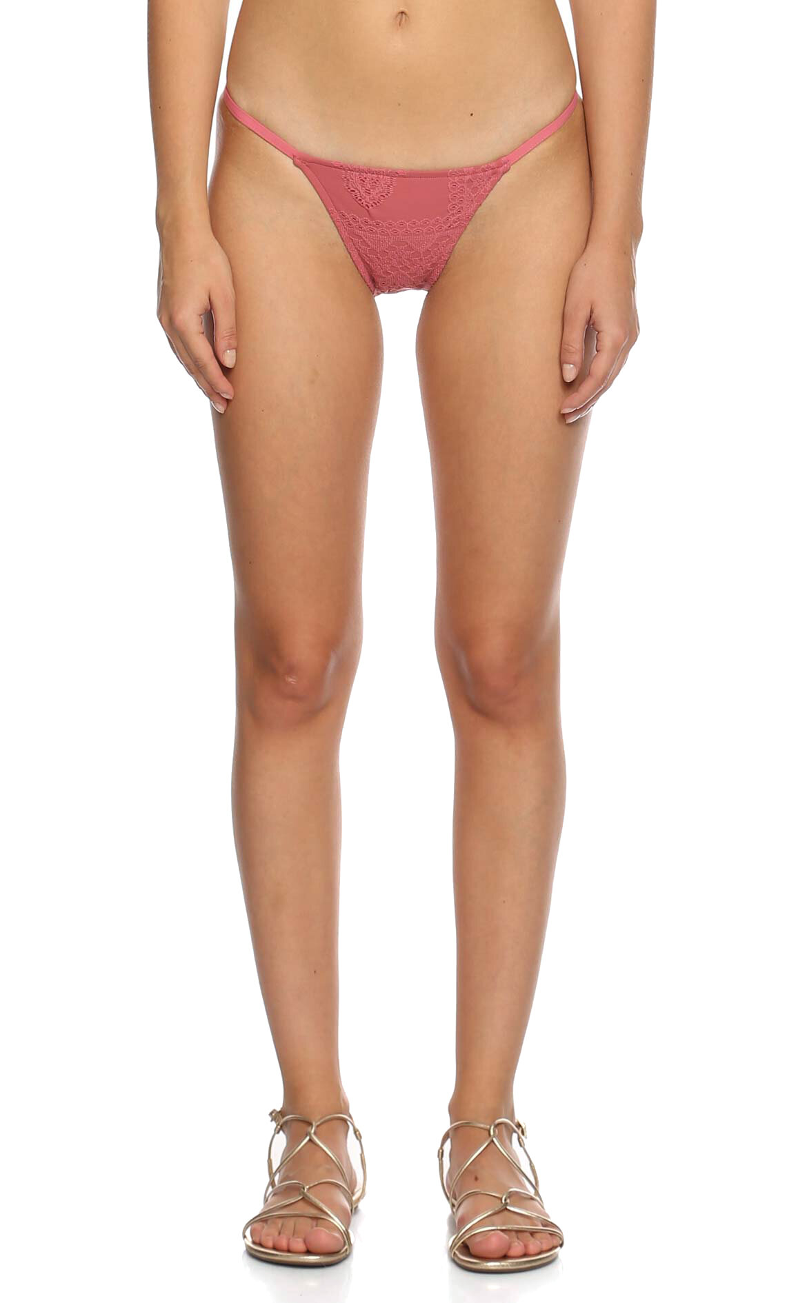 Seafolly-Seafolly Kırmızı Bikini Alt