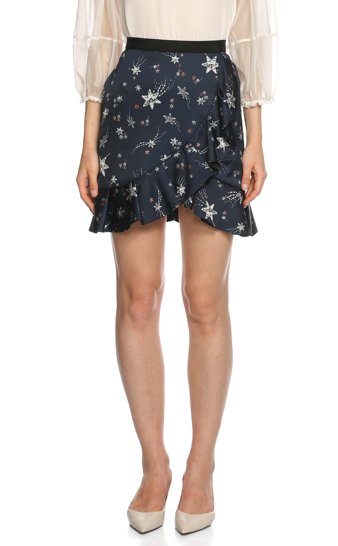 Self Portrait-Sies Marjan Yeşil Etek