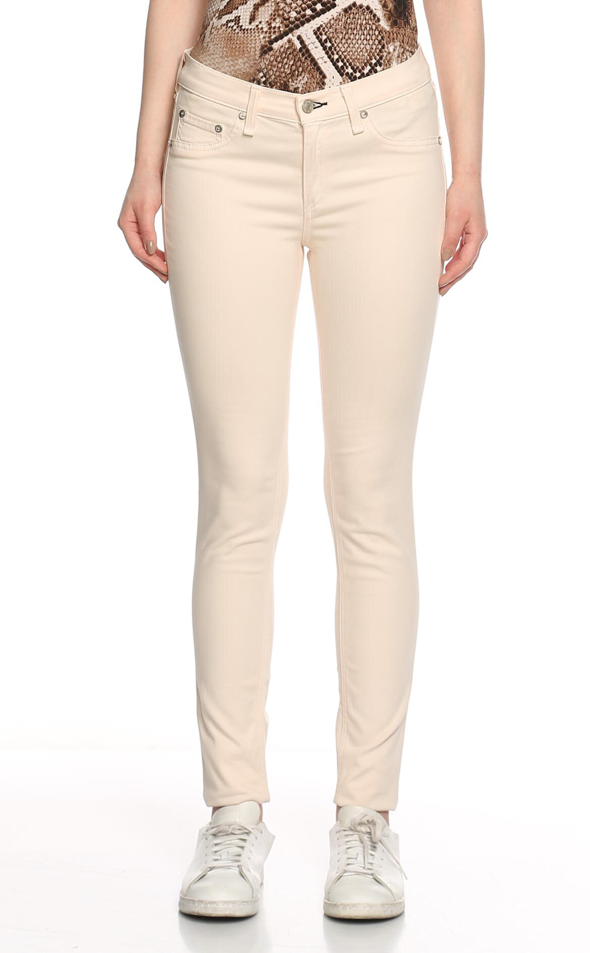 Rag&Bone-Rag&Bone Pembe Jean Pantolon