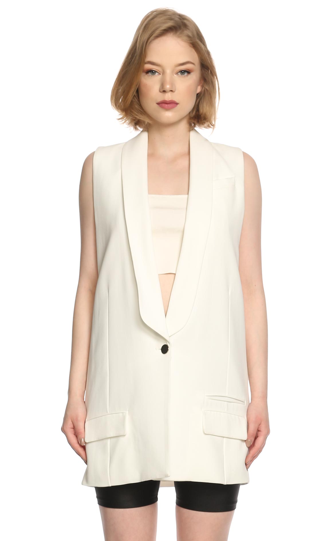 Thomas Wylde-Thomas Wylde Beyaz Yelek