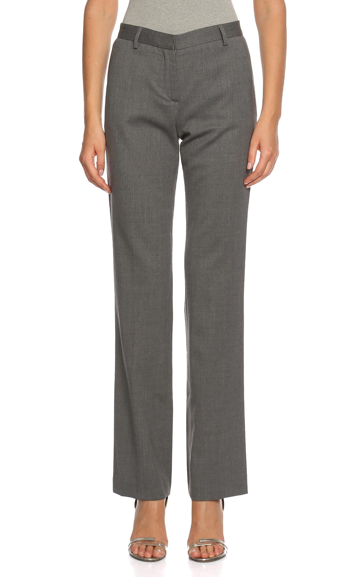 Fabiana Filippi-Fabiana Filippi Gri Trousers