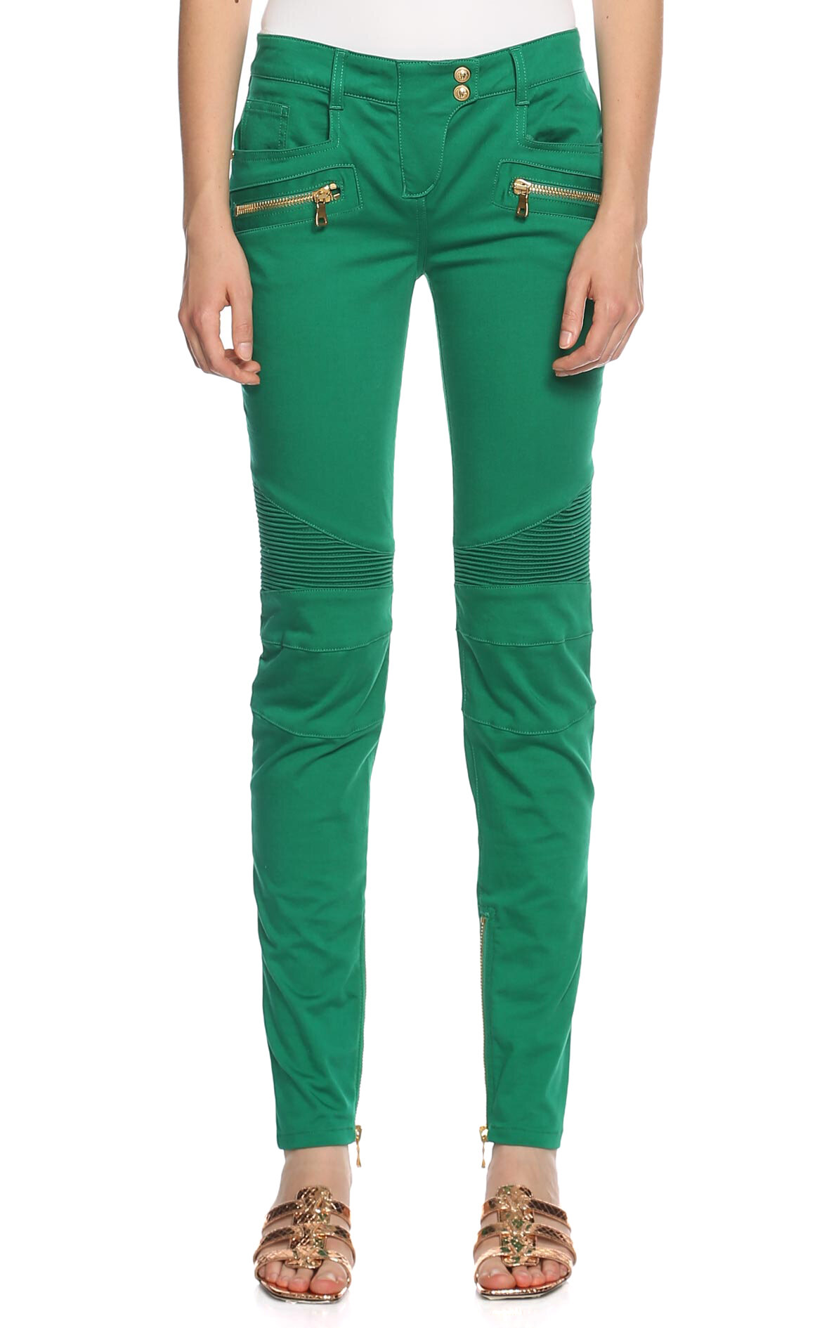 Balmain-Balmain Yeşil Pantolon