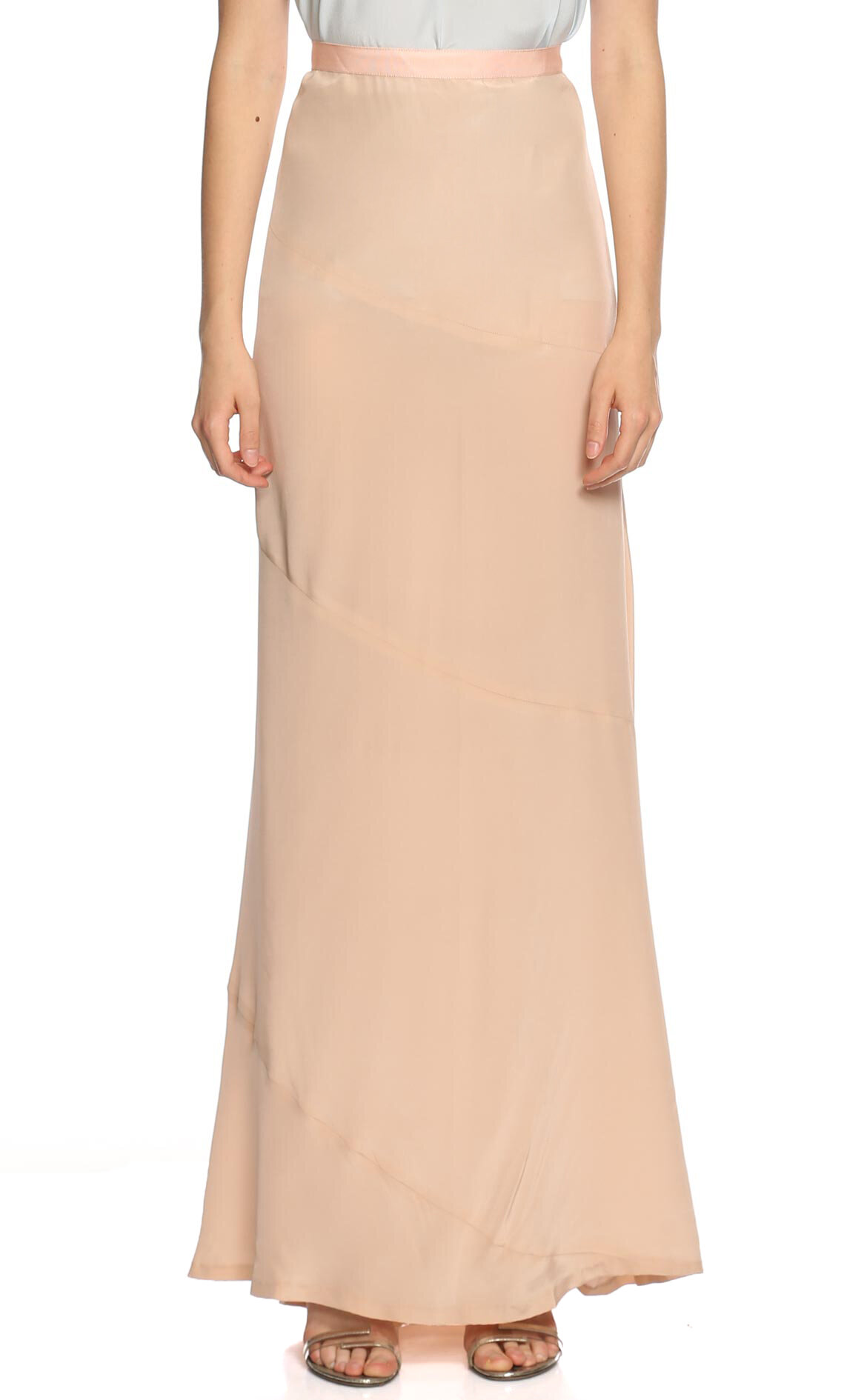 Bahnaz Sarafpour-Bahnaz Sarafpour Krem Rengi Etek