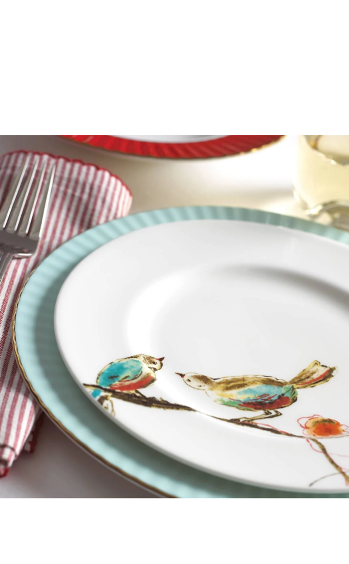 Lenox-Lenox Chirp Düz Tabak 23 cm