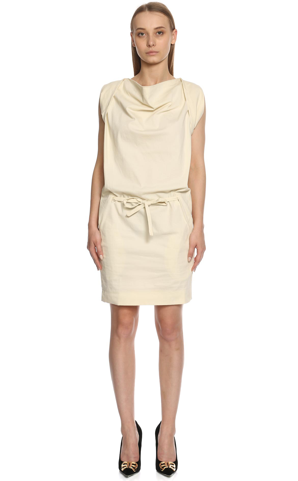 Devi Kroell-Devi Kroell Beyaz Elbise Devi Kroell-Devi Kroell Beyaz Elbise