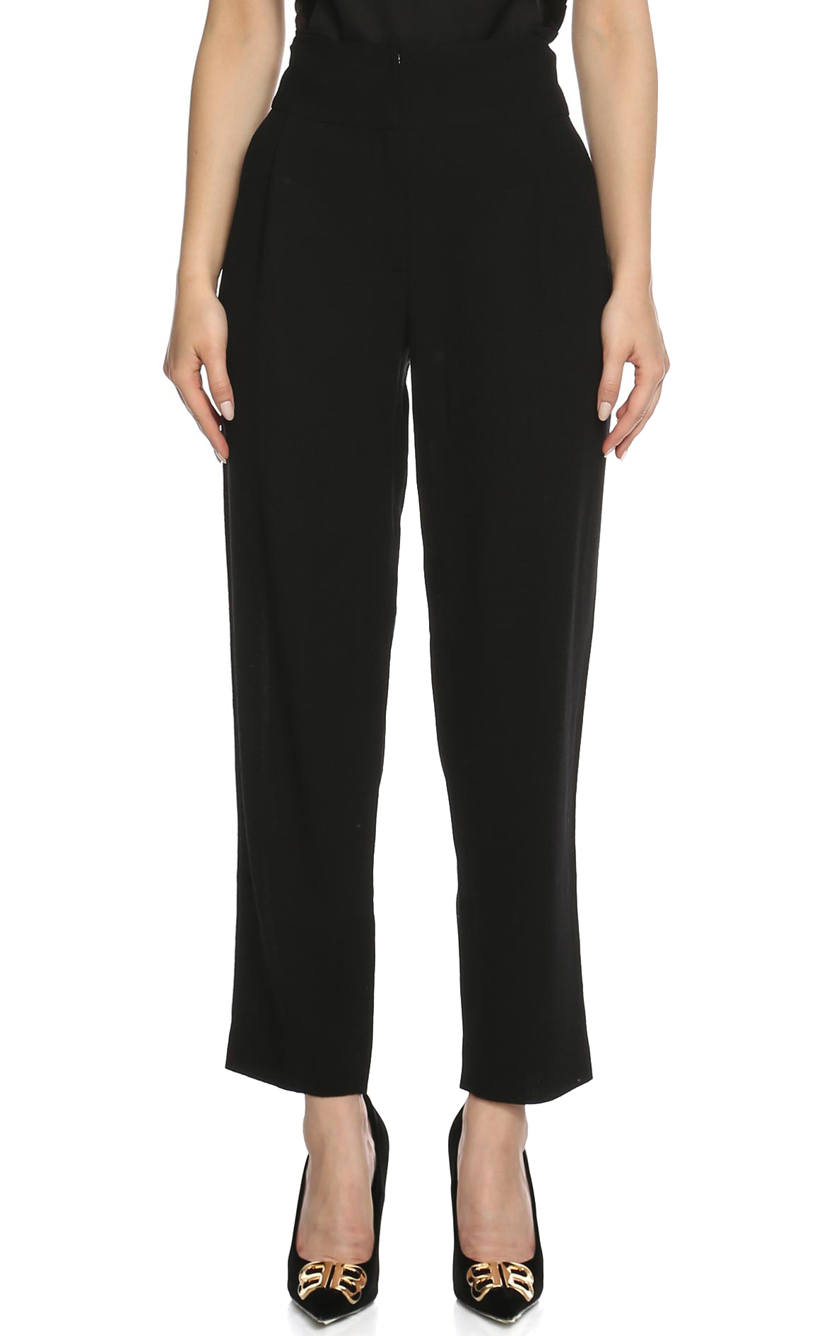 Devi Kroell-Devi Kroell Siyah Pantolon Devi Kroell-Devi Kroell Siyah Pantolon