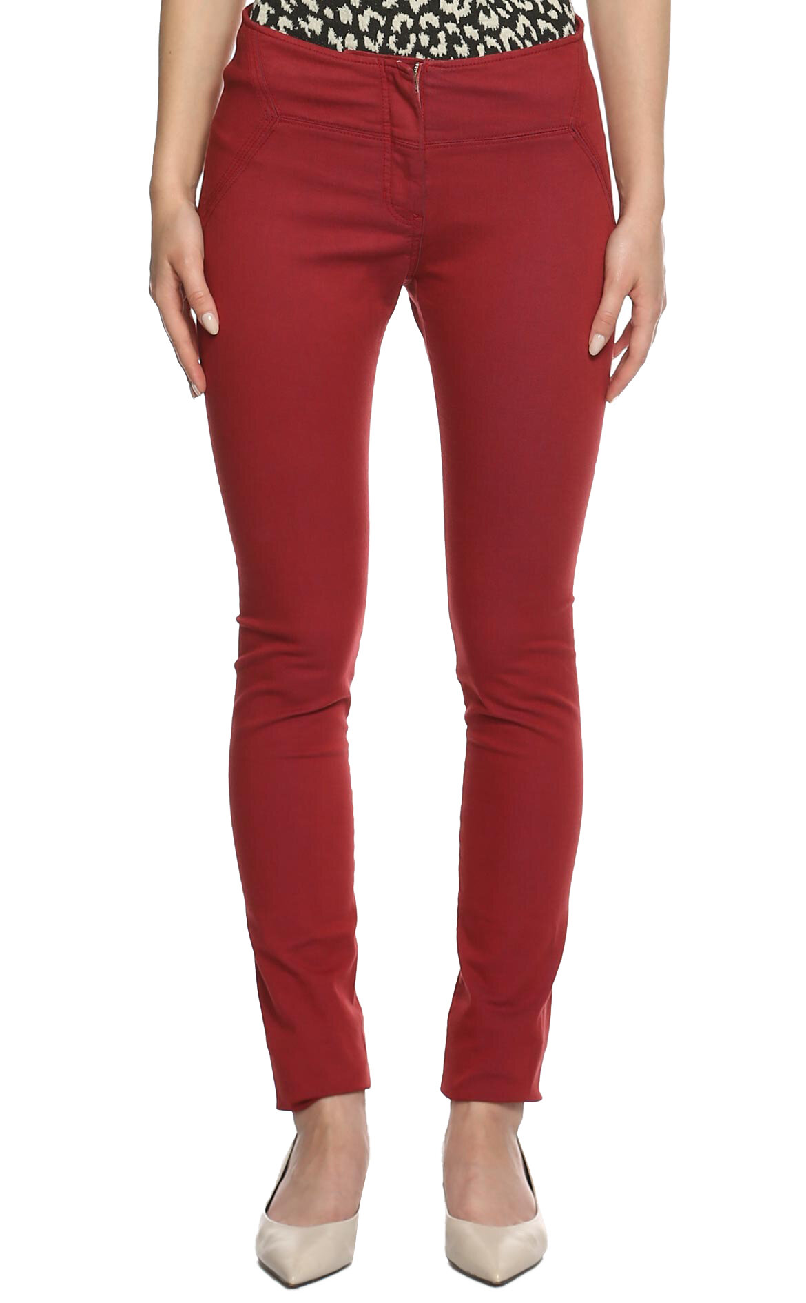O2nd-O2nd Kırmızı Jean Pantolon