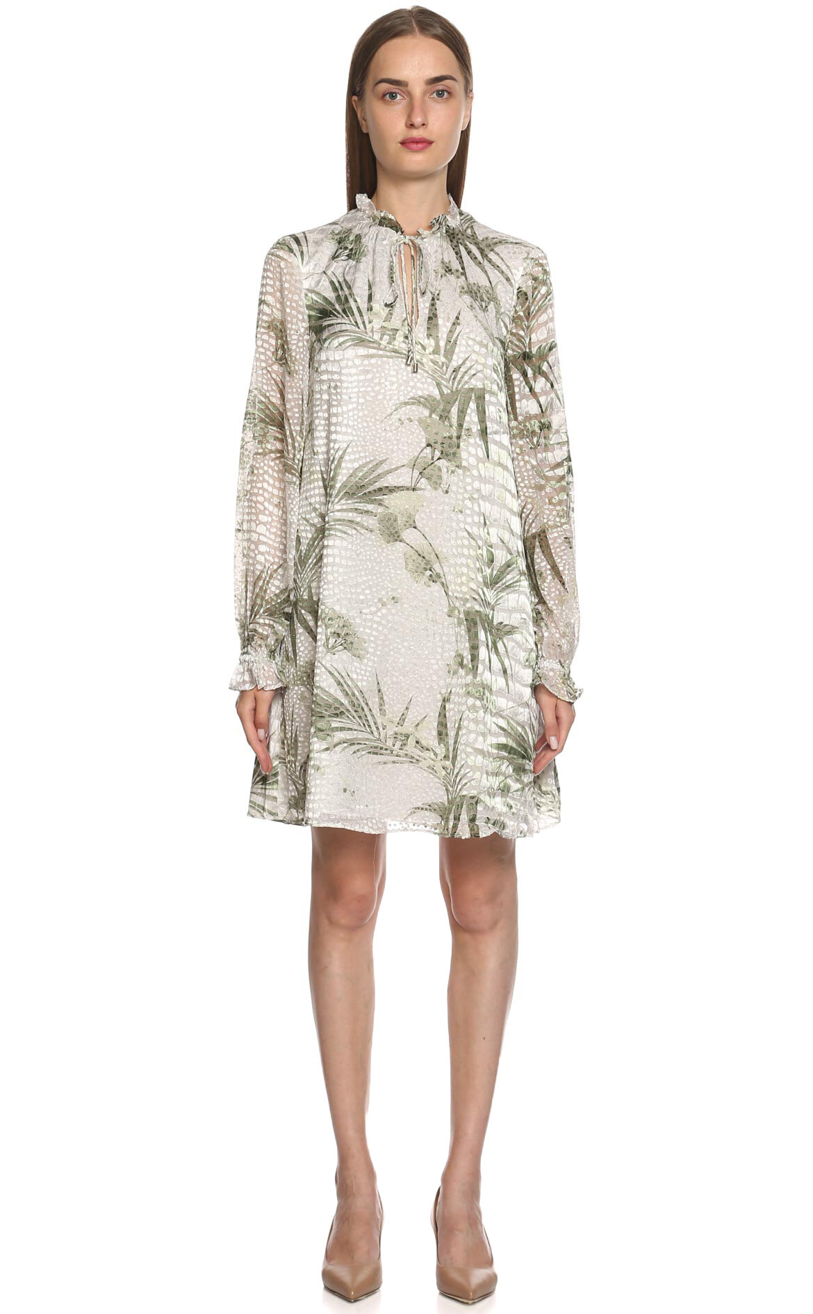 Ted Baker-Ted Baker Gri Elbise