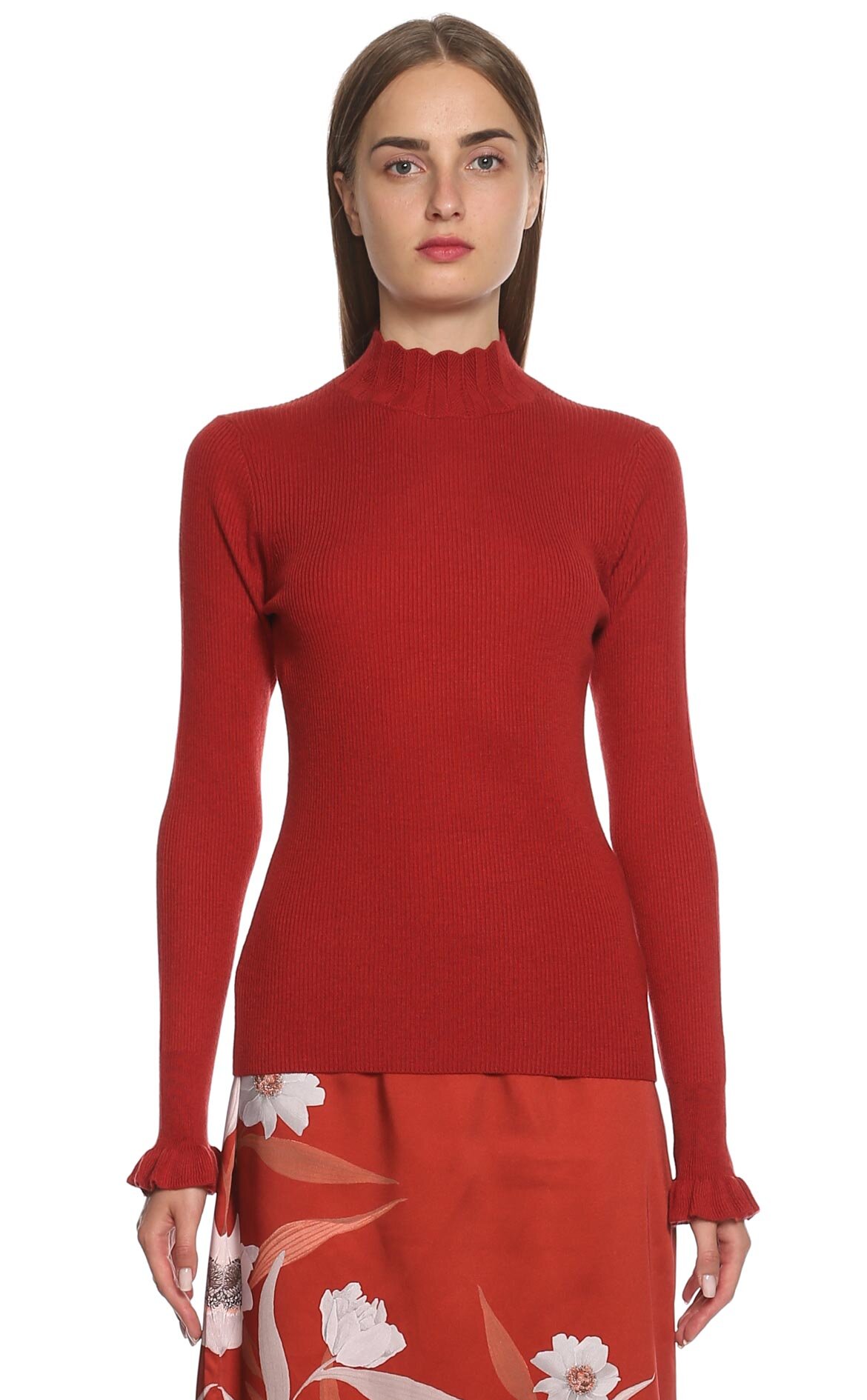 Ted Baker-Ted Baker Turuncu Triko