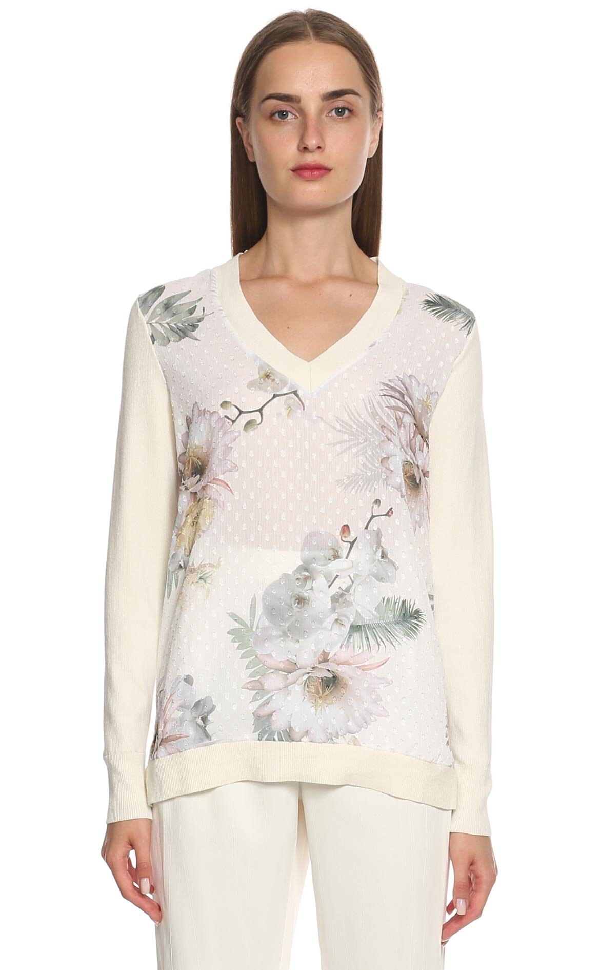 Ted Baker-Ted Baker Ekru Triko