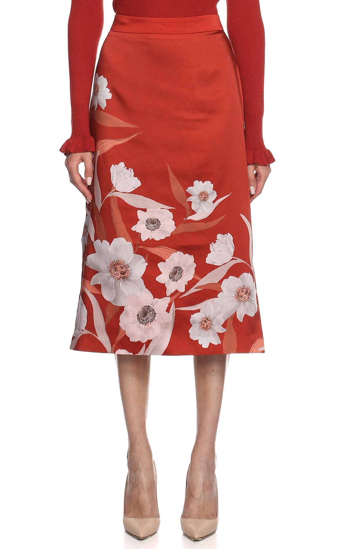 Ted Baker-Ted Baker Kahverengi Etek