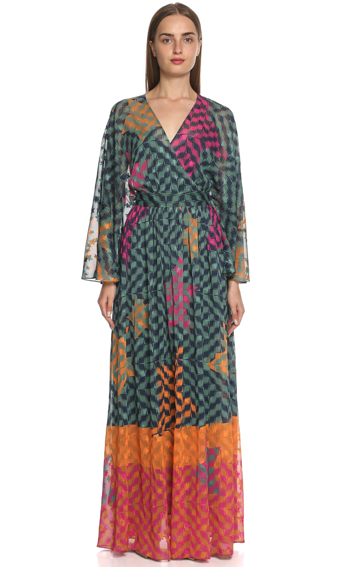 Ted Baker-Ted Baker Yeşil Elbise