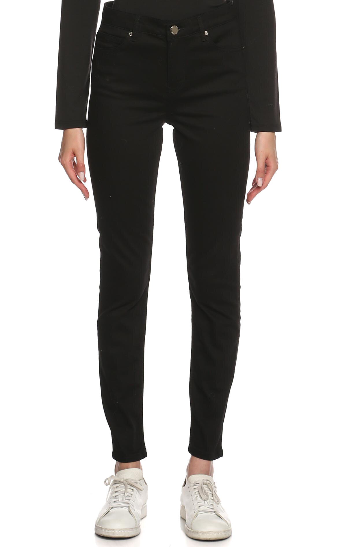 Ted Baker-Ted Baker Siyah Jean Pantolon