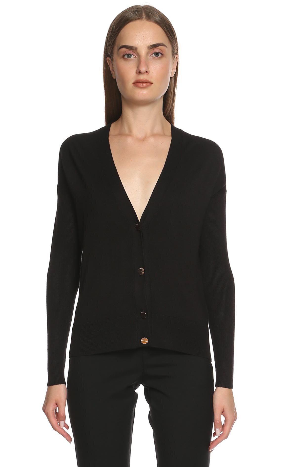 Ted Baker-Ted Baker Siyah Hırka